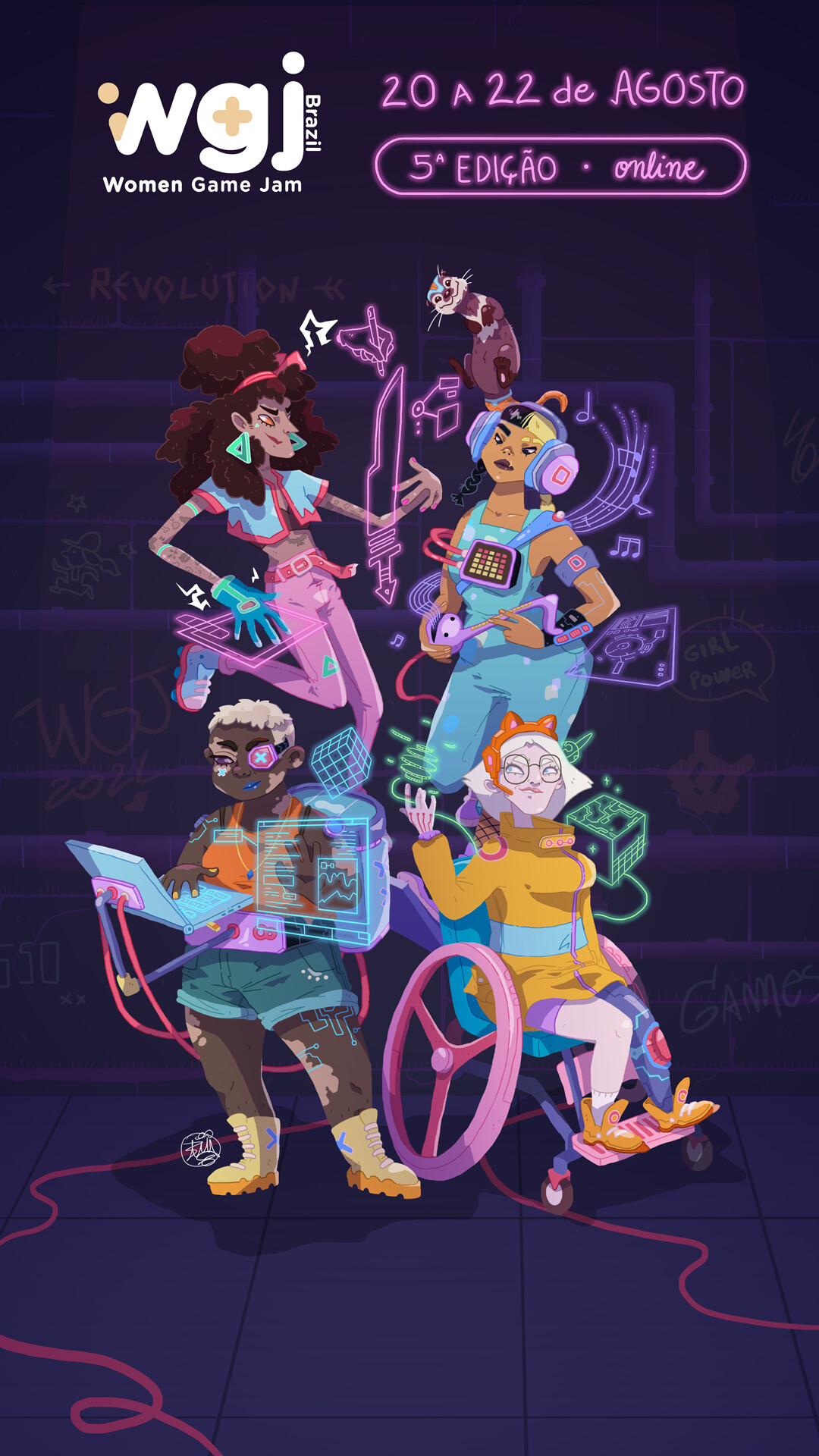 ArtStation - WGJ Brazil - Art of Poster Event 2021