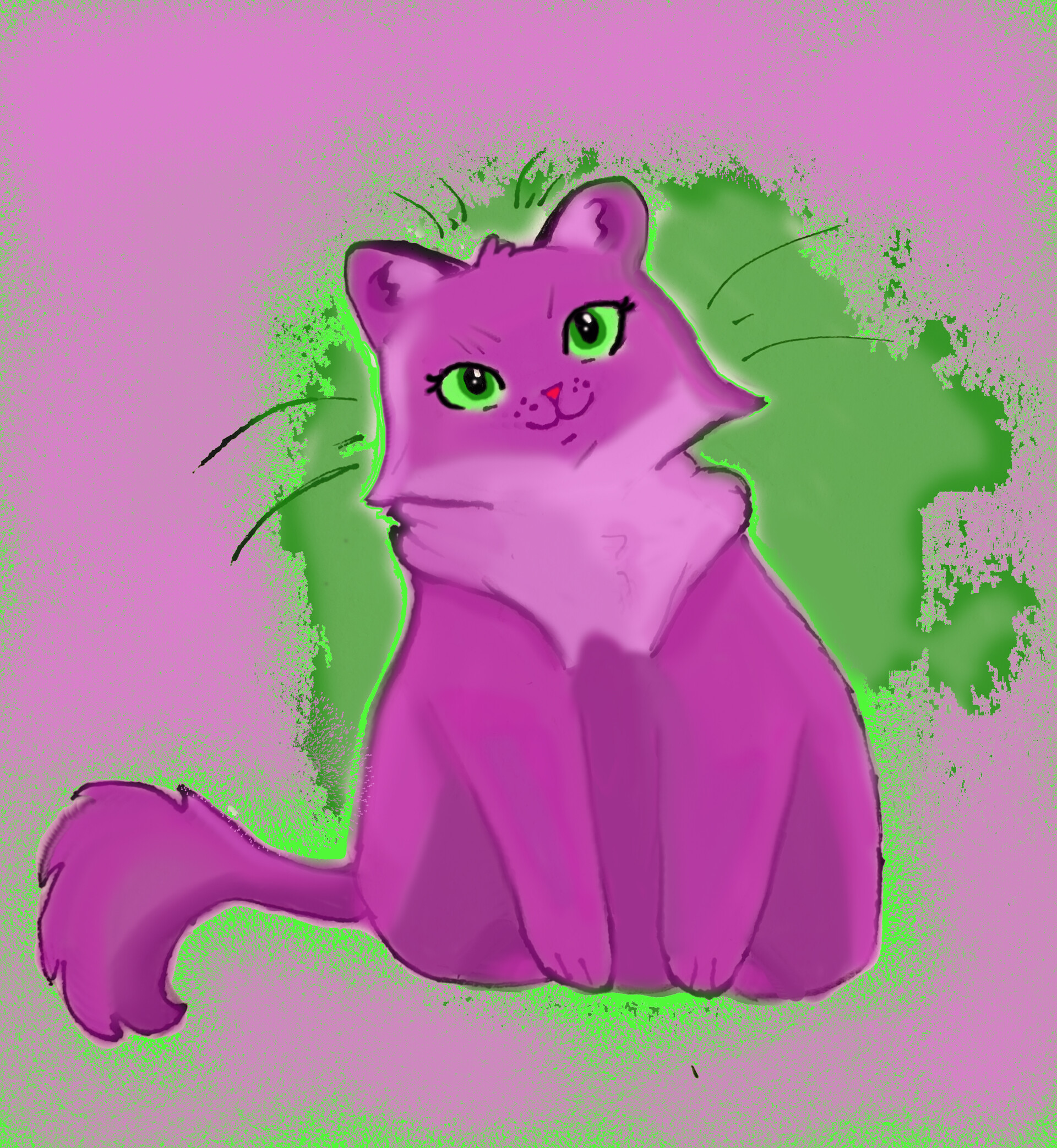 ArtStation - Emily the Cat