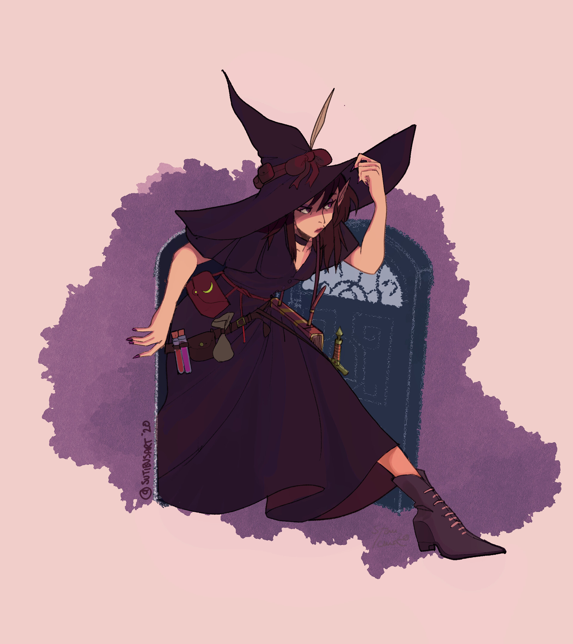 ArtStation - Witch commission