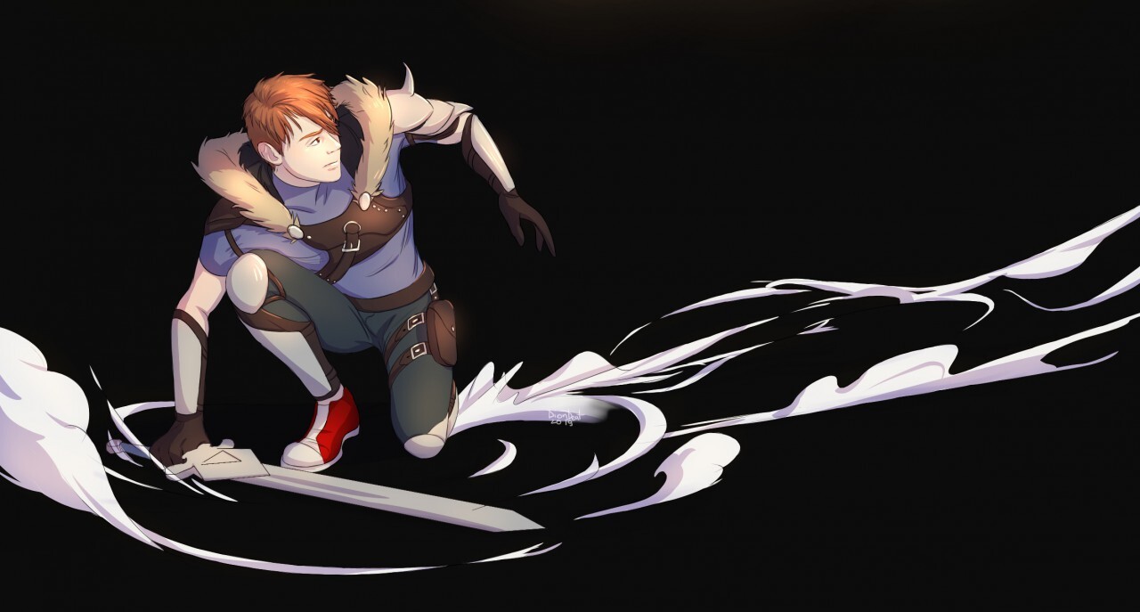 ArtStation - frame from my small comics