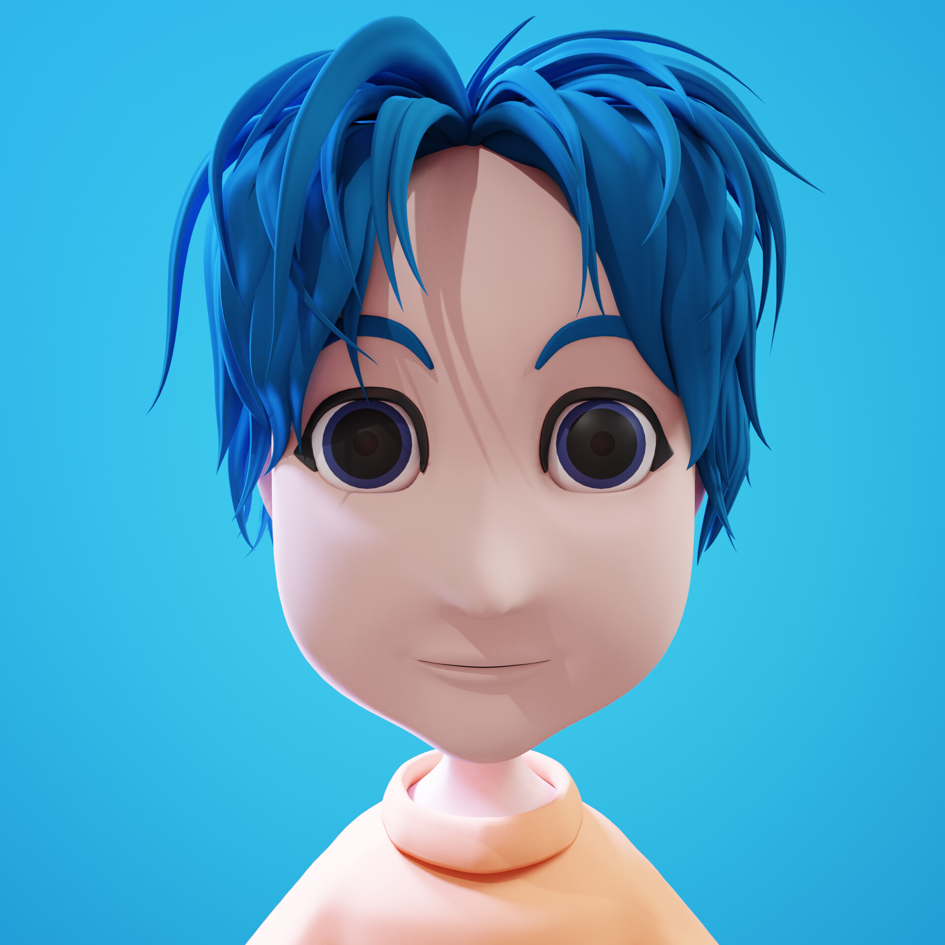 ArtStation - 3D Kids Character : Fajar