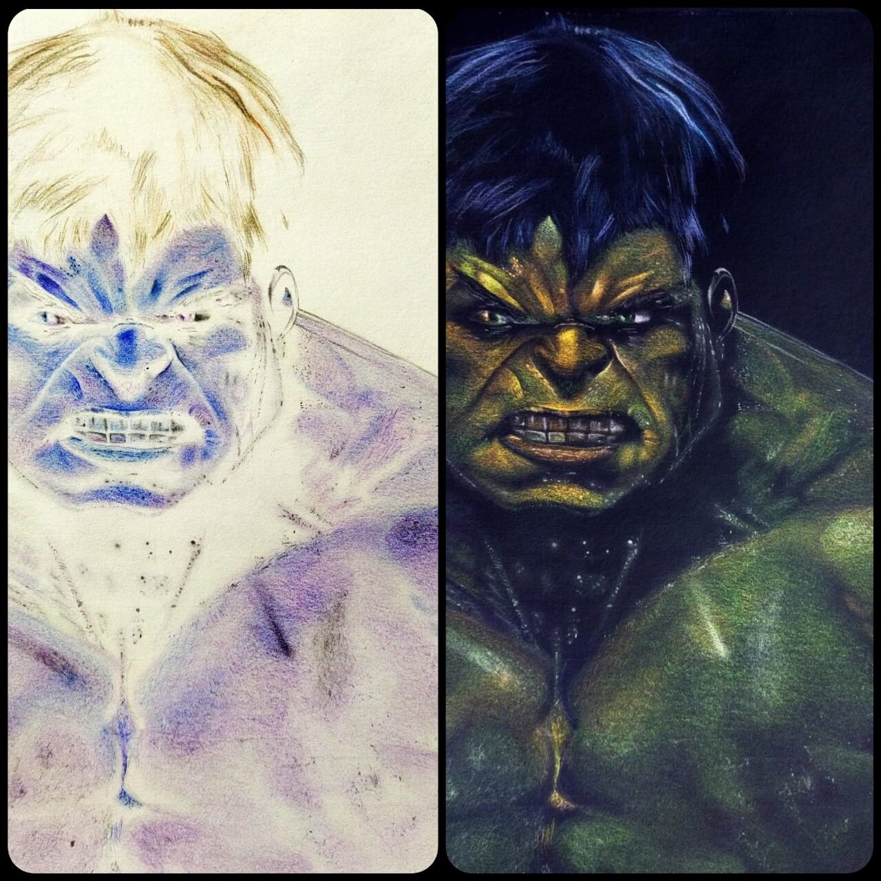 Hulk Smash Sketches