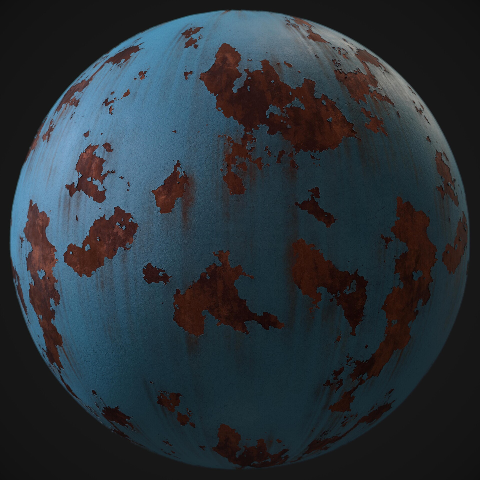 ArtStation - Rusted Paint - Substance Designer