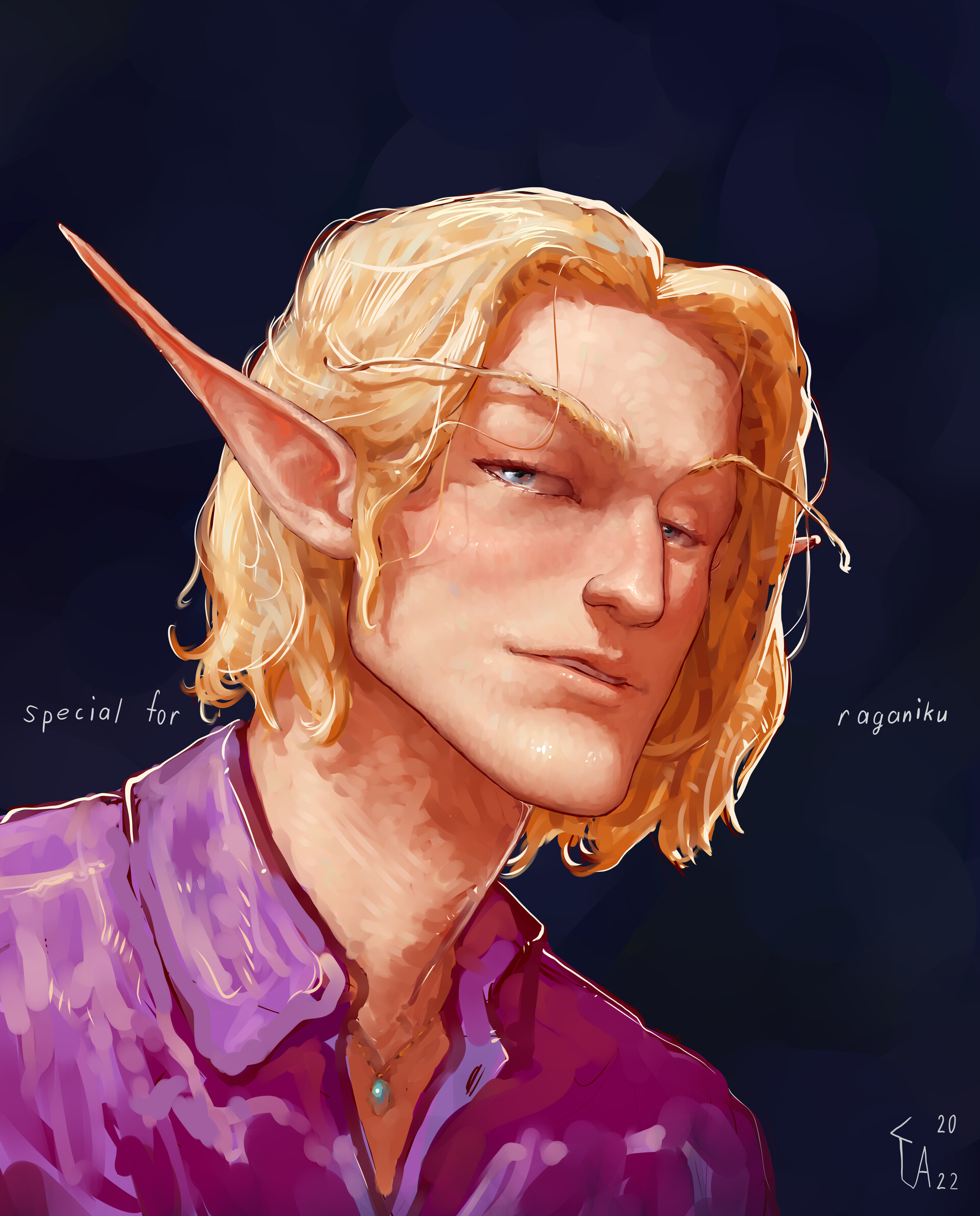 ArtStation - Elf duo
