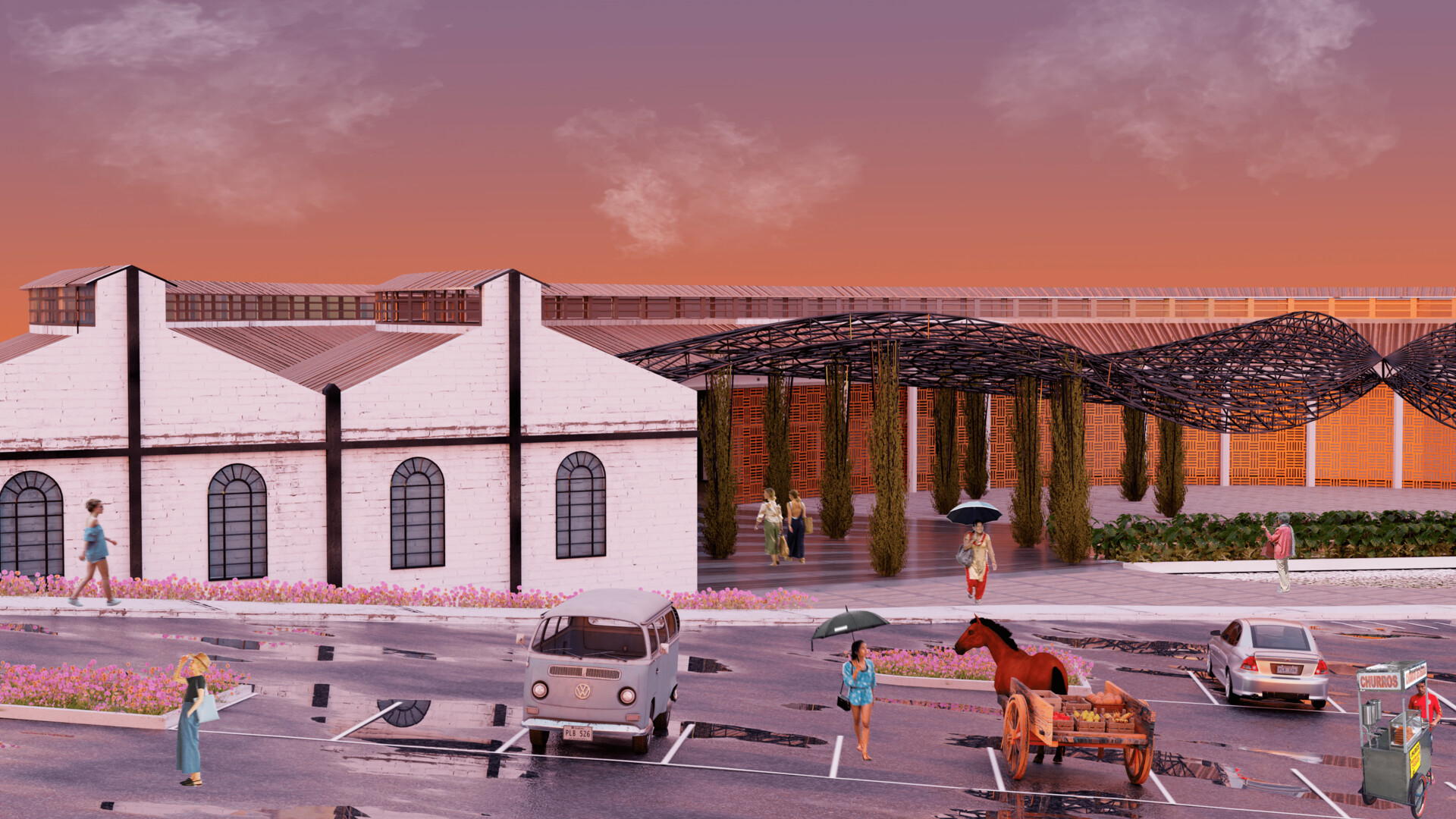 ArtStation - Brazilian Food Market