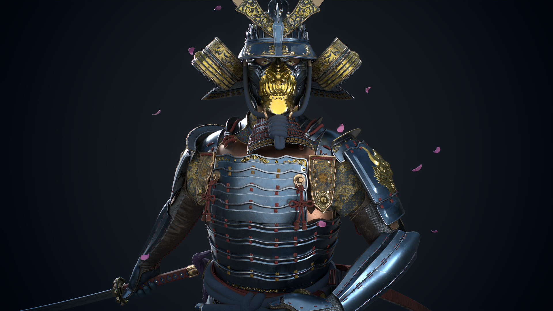 ArtStation - Samurai Mercenary