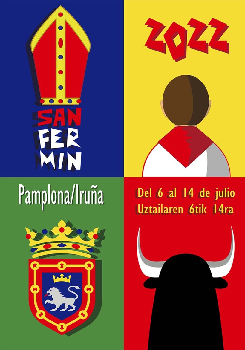 ArtStation - A San Fermín lo pinto con un lindo color