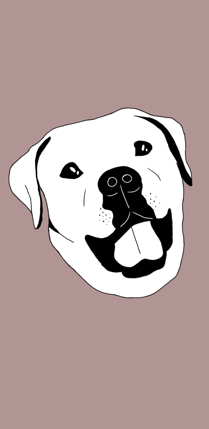 ArtStation - Line Art Dog - Commission