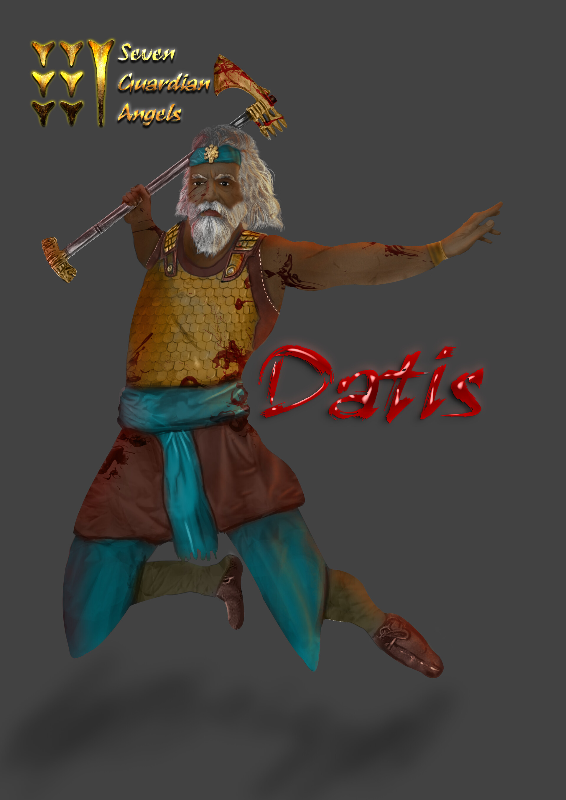 ArtStation - Datis leader of the Immortals