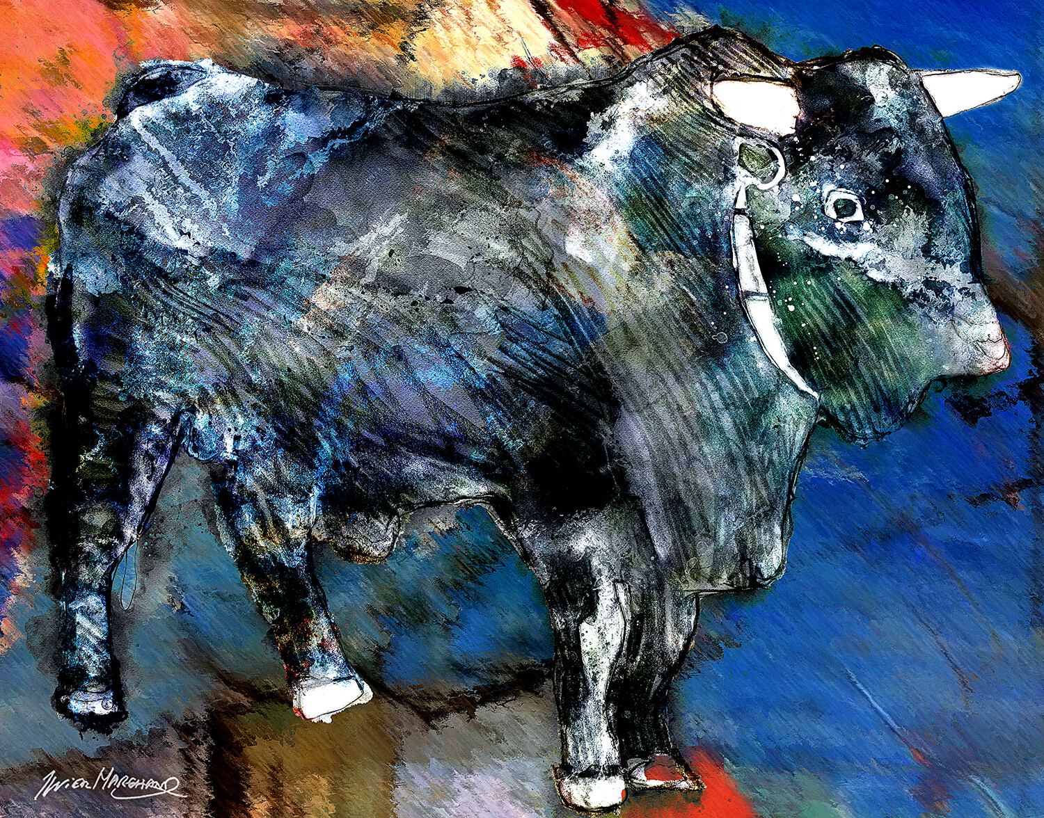 ArtStation - Le taureau bleu