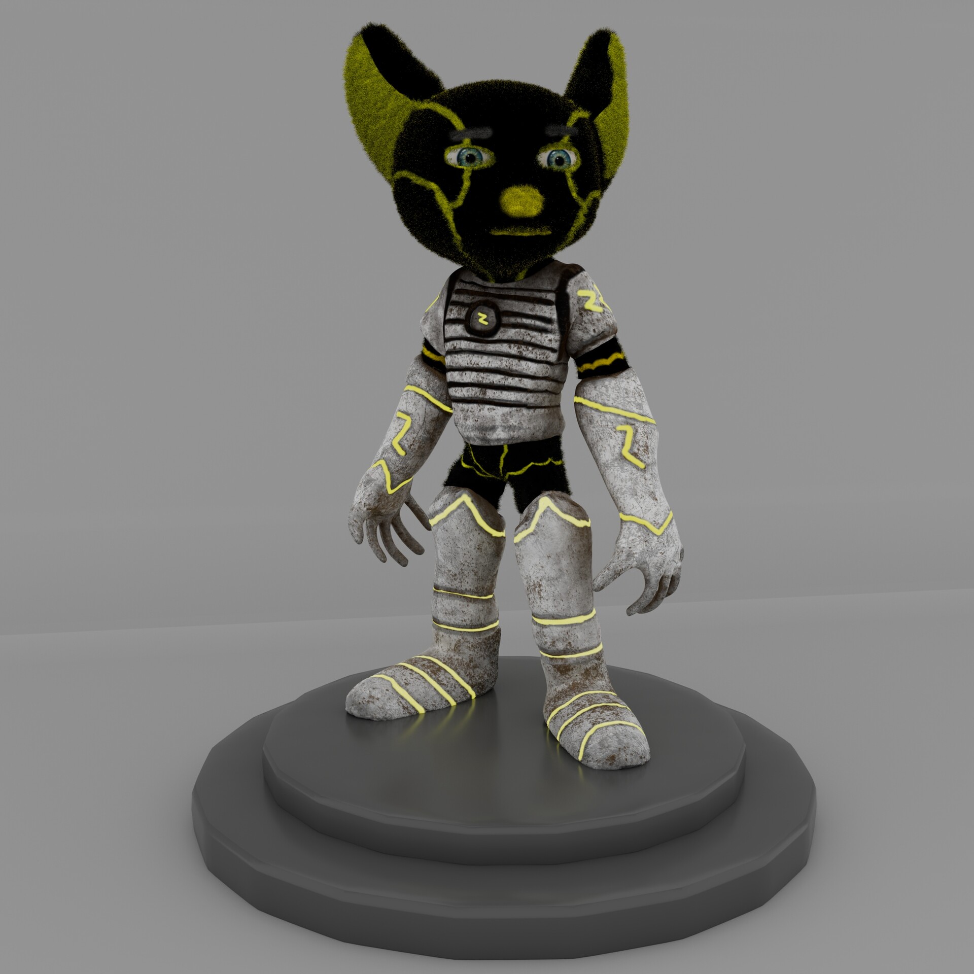 ArtStation - The Lombax Character Creation