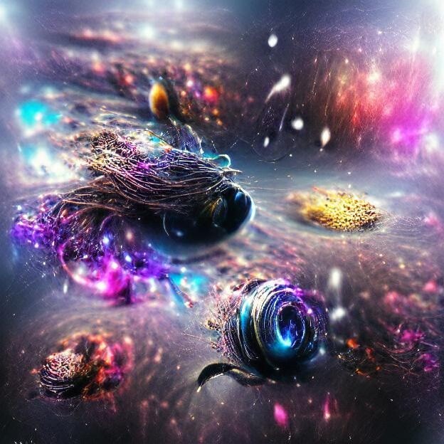 Baye Getnet - Galaxy and the deep space