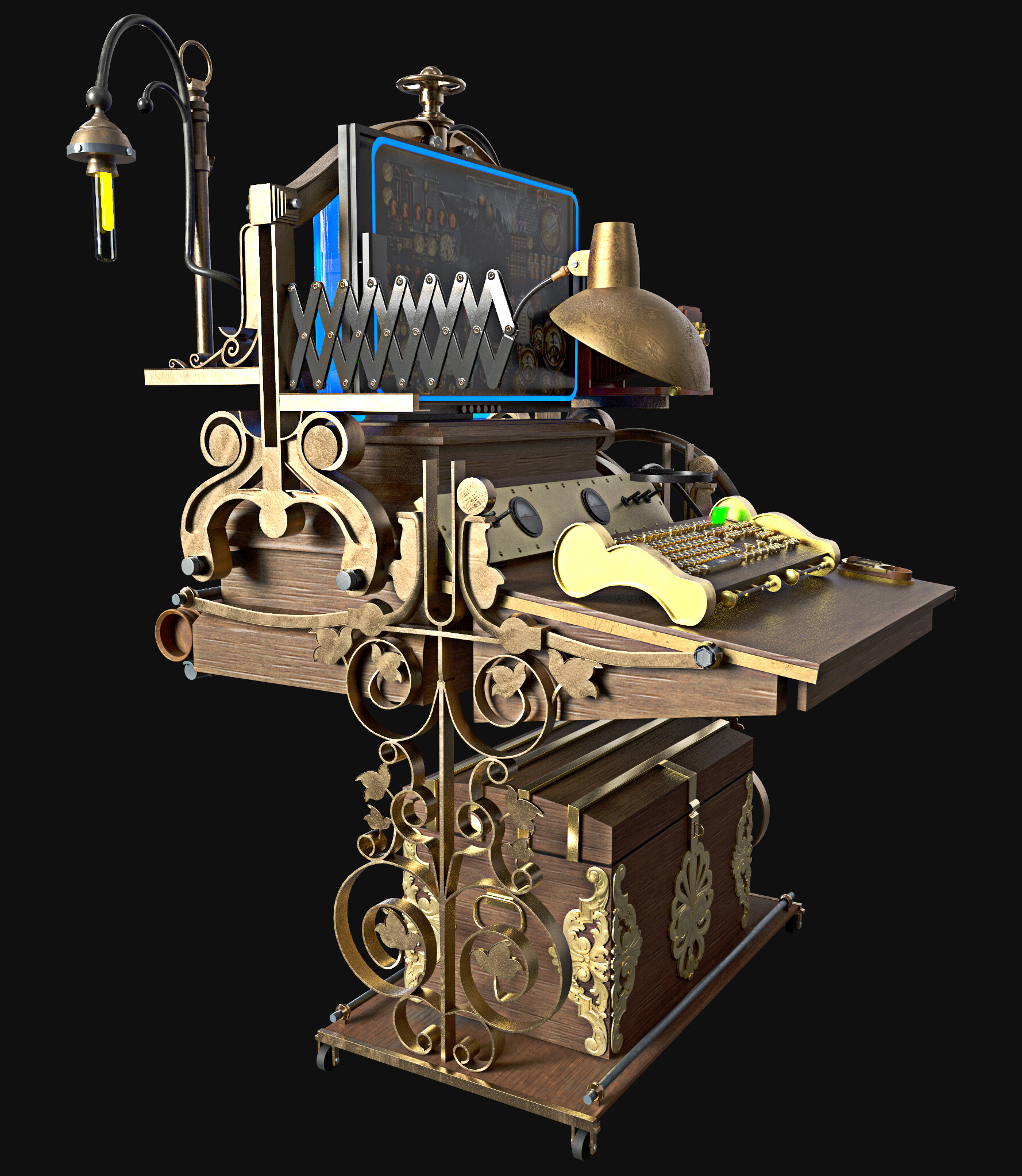 Apporv Mathur - Steampunk Computer