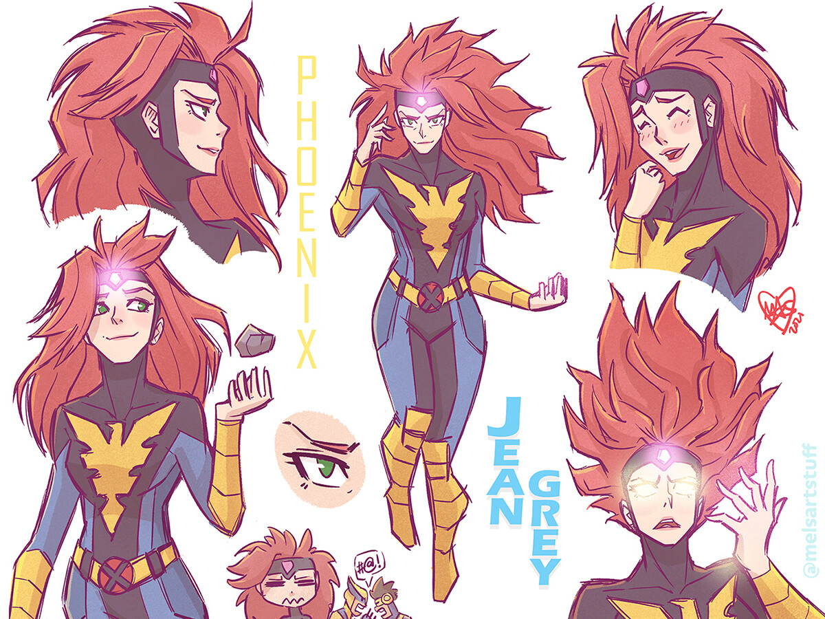 ArtStation - Jean Grey - Redesign