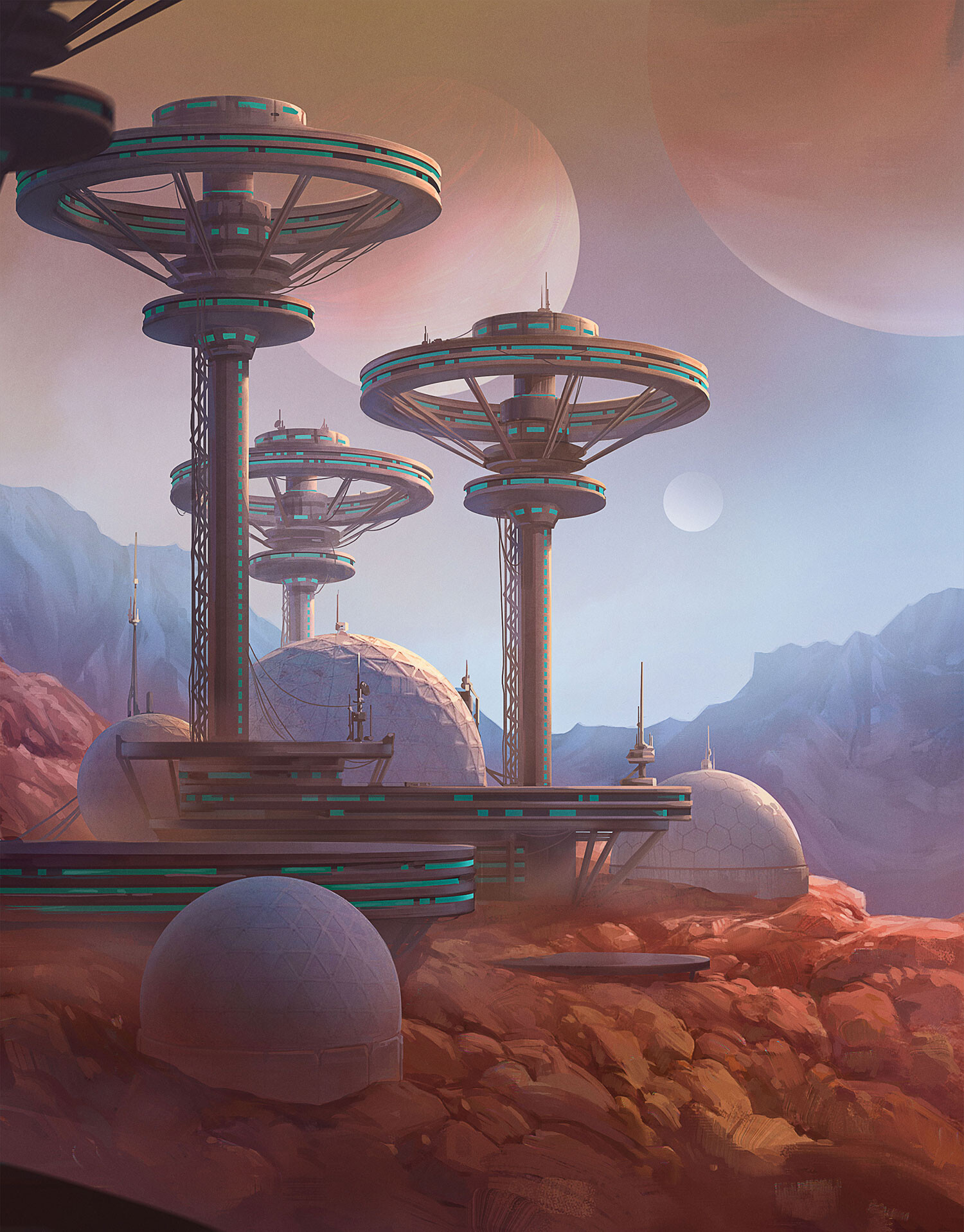 ArtStation - Space Base