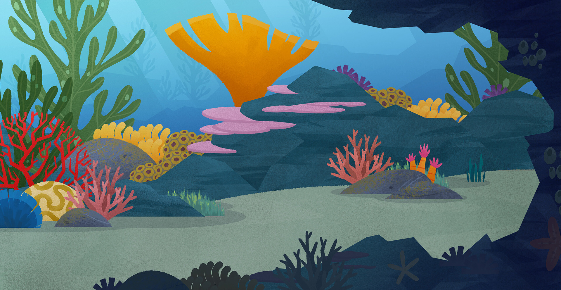 ArtStation - Background - Underwater