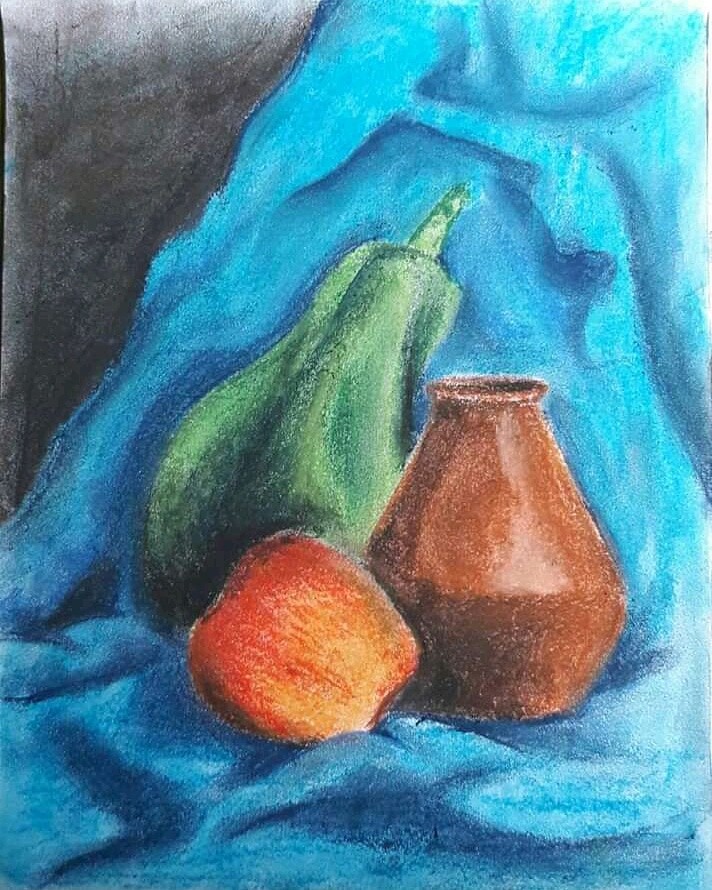 ArtStation - Soft pastel/ dry pastel work