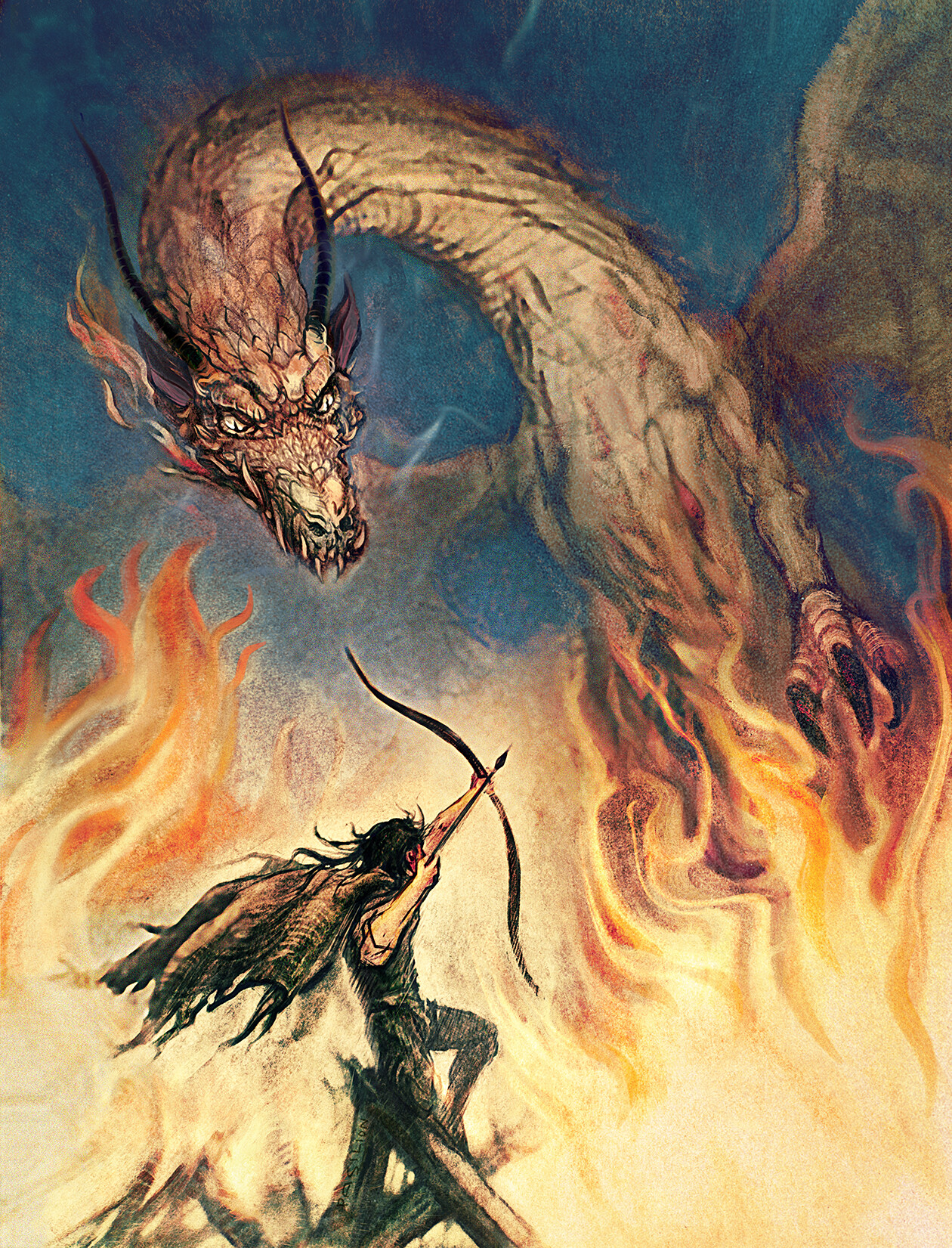 ArtStation - Bard, the Dragon-Slayer