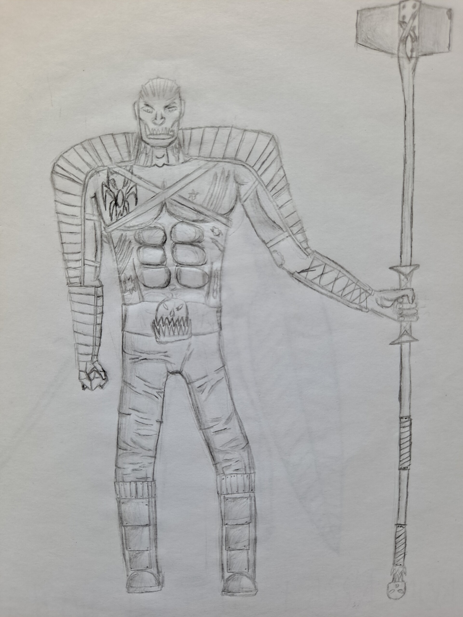 ArtStation - Ork destroyer