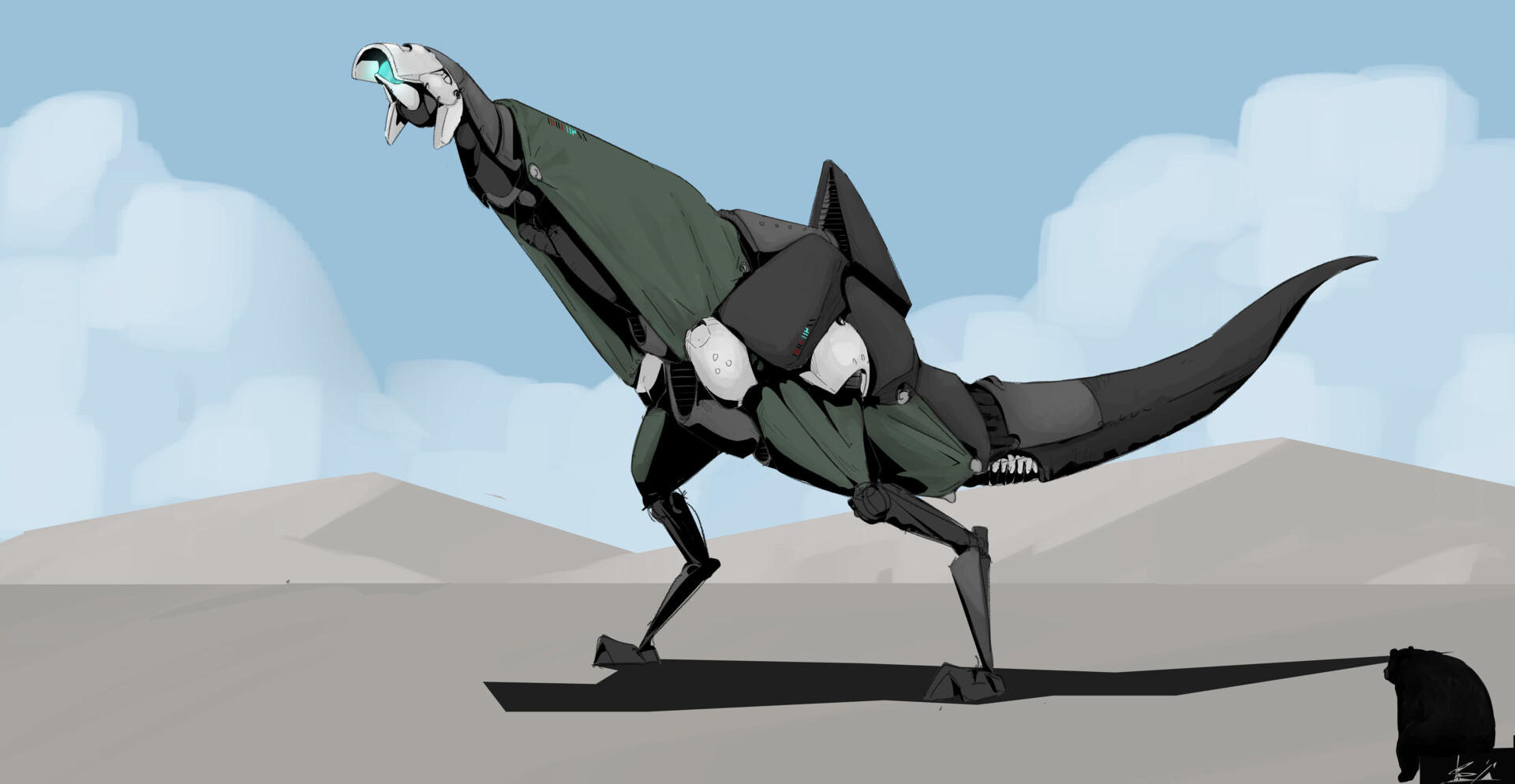 ArtStation - mecha concept