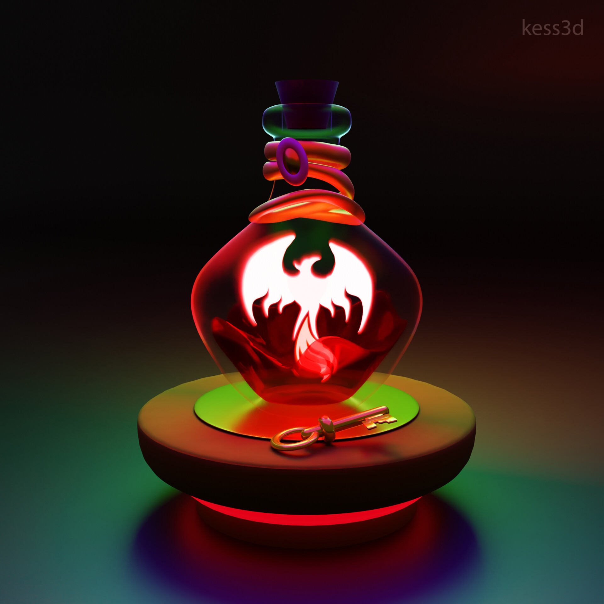 ArtStation - Upgrade: phoenix potion