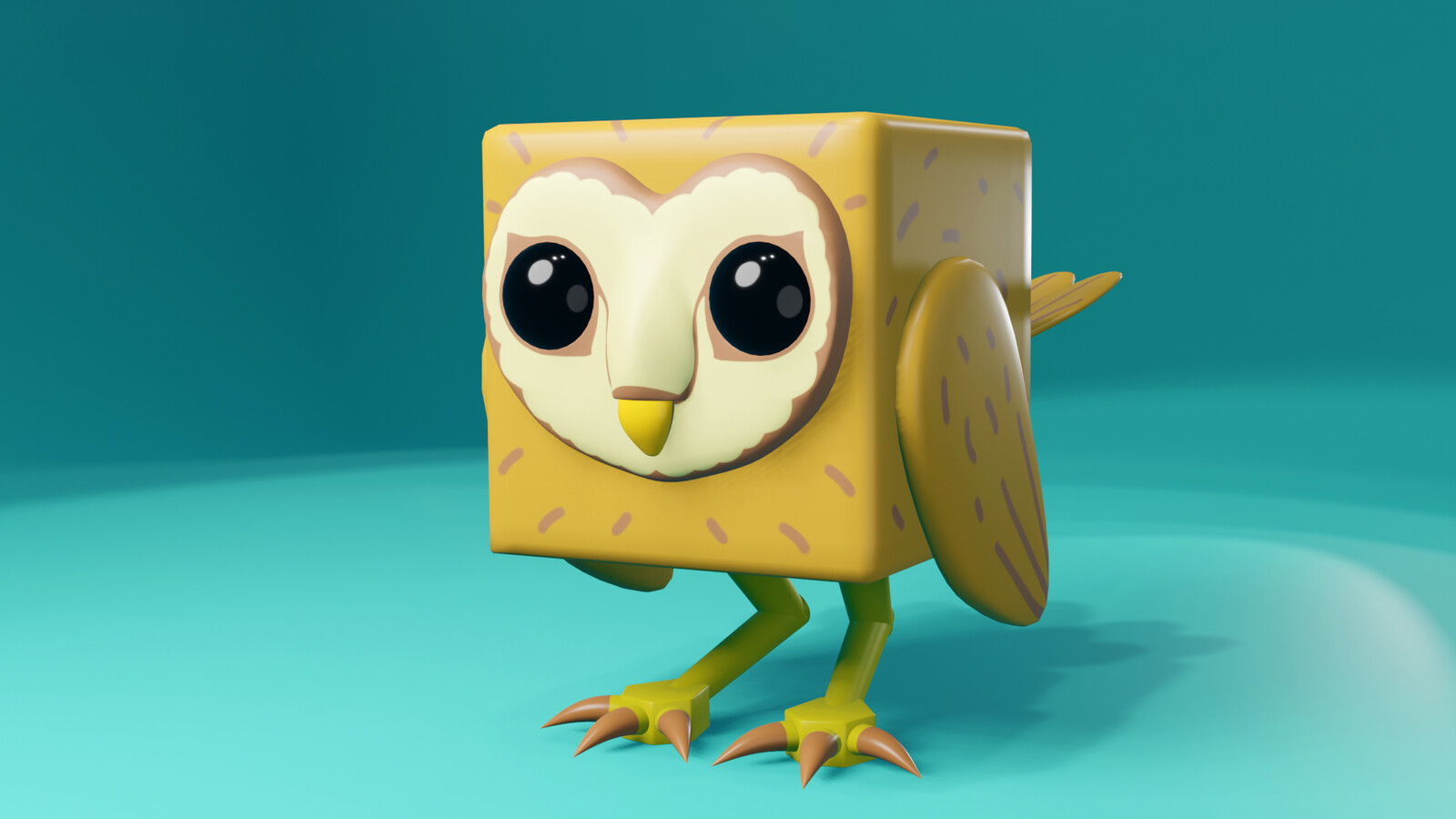 Anna McKee - Cube Owl