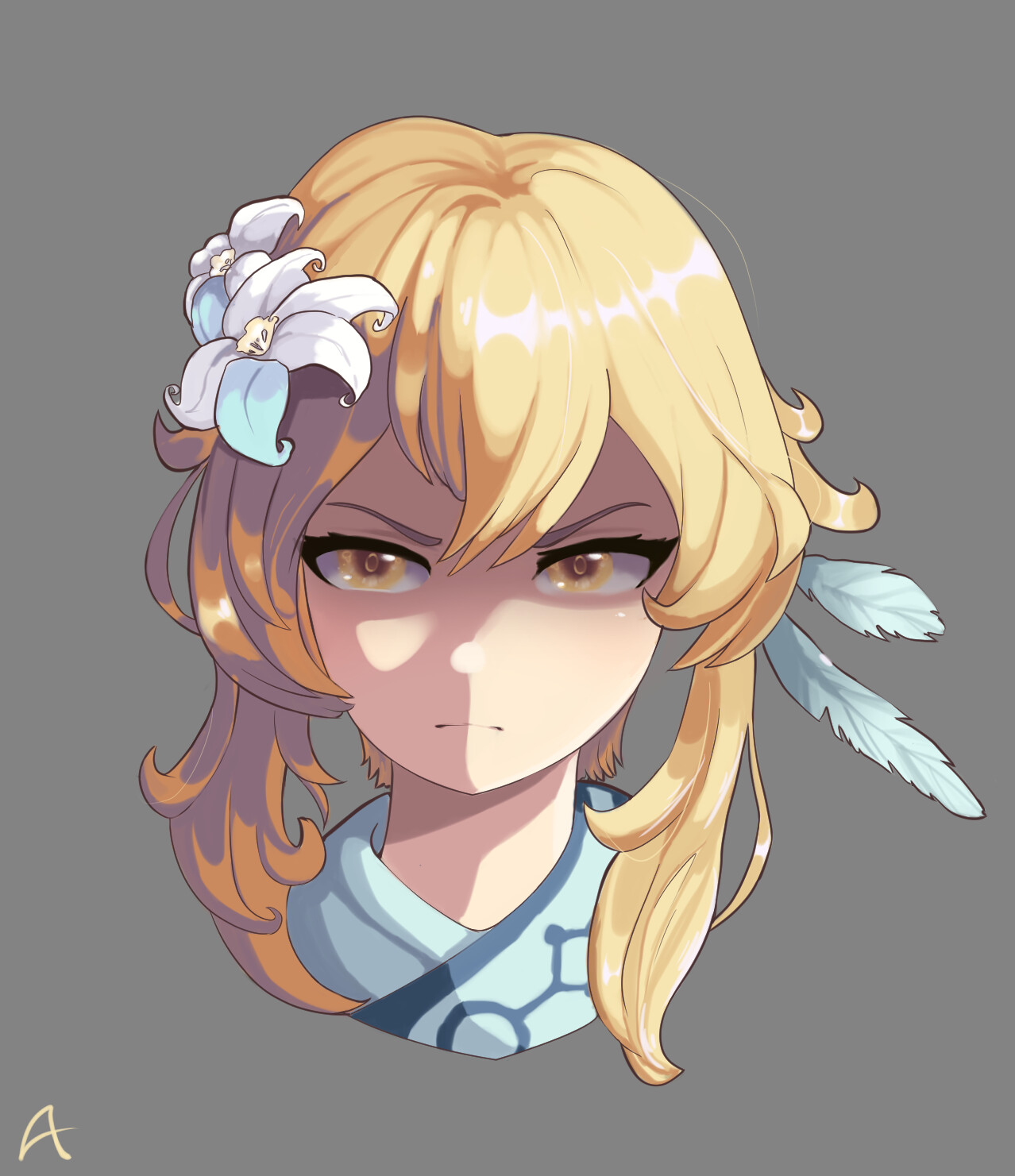 ArtStation - Paimon and Lumin