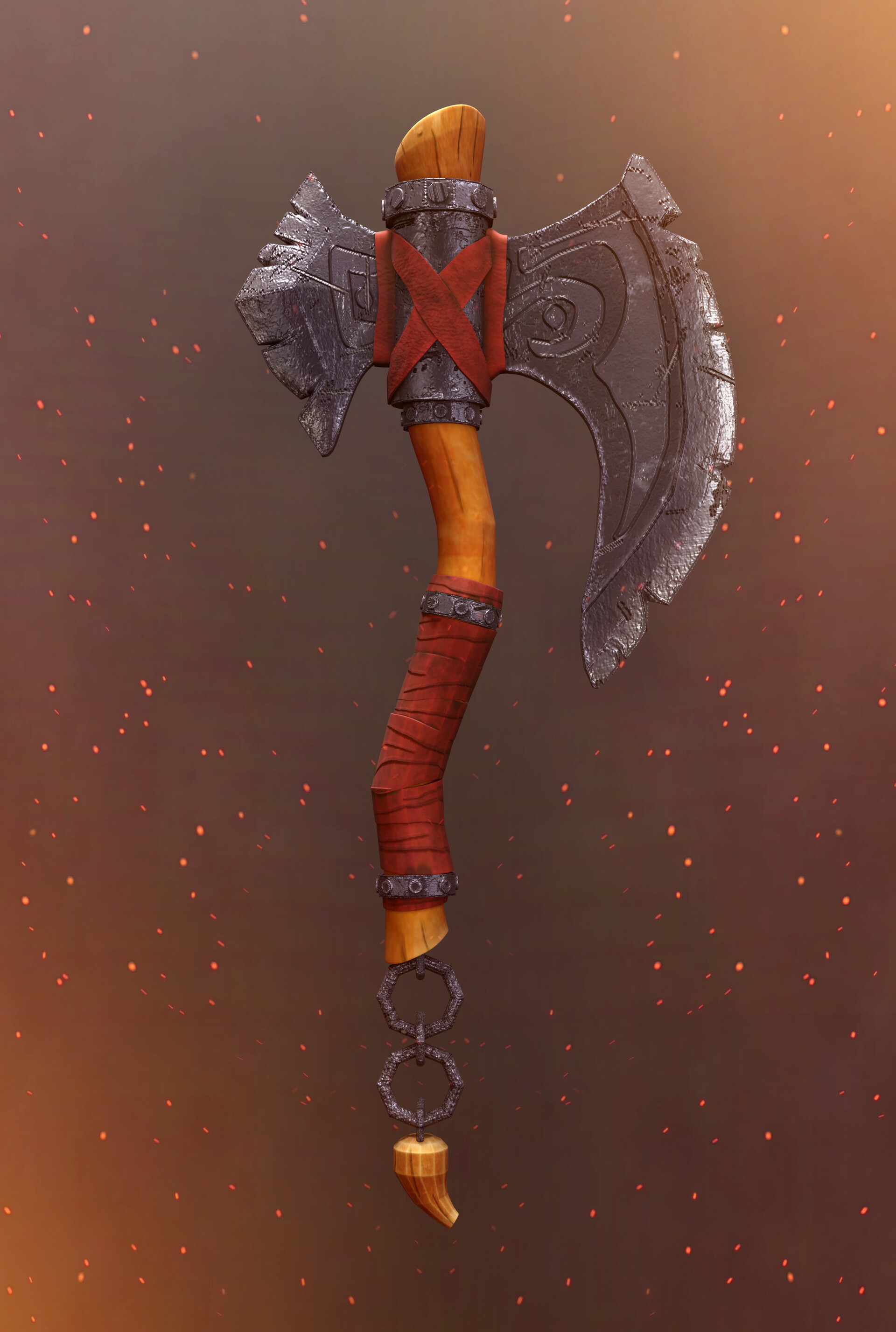 ArtStation - Stylized Axe Model