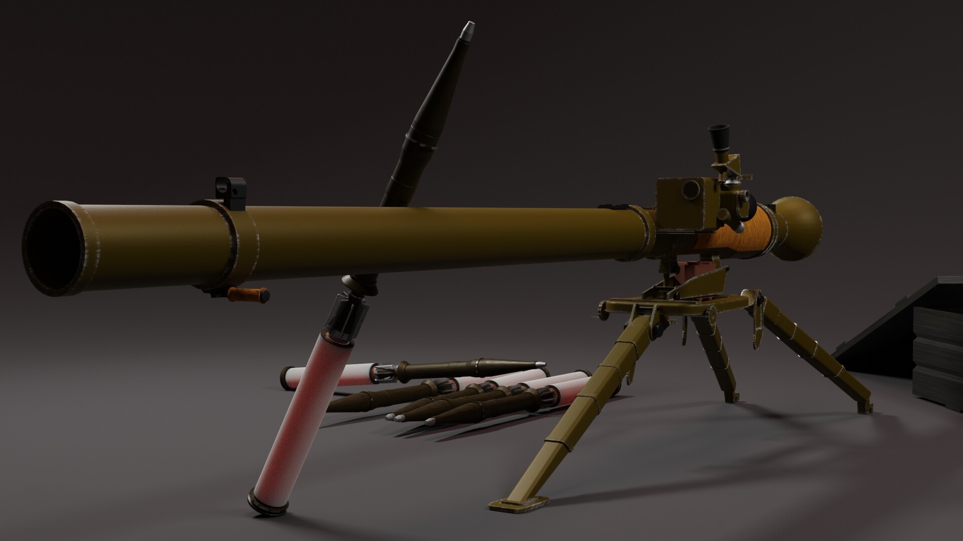 ArtStation - SPG-9 ''Kopye''