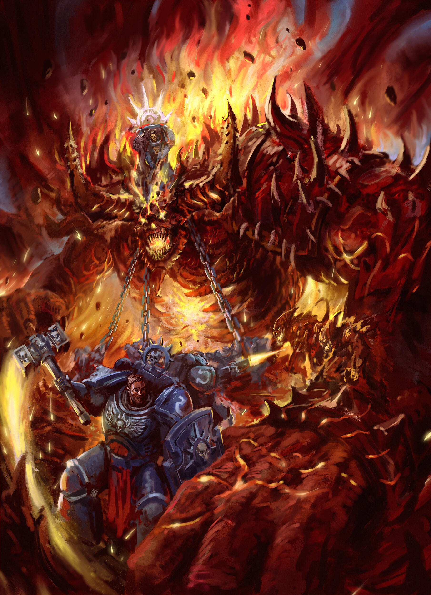 ArtStation - Warhammer illustration