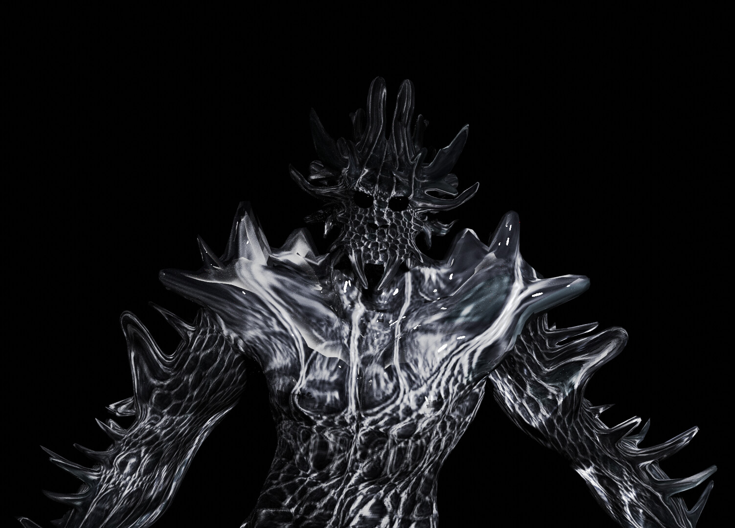 ArtStation - Darkness Death Demon