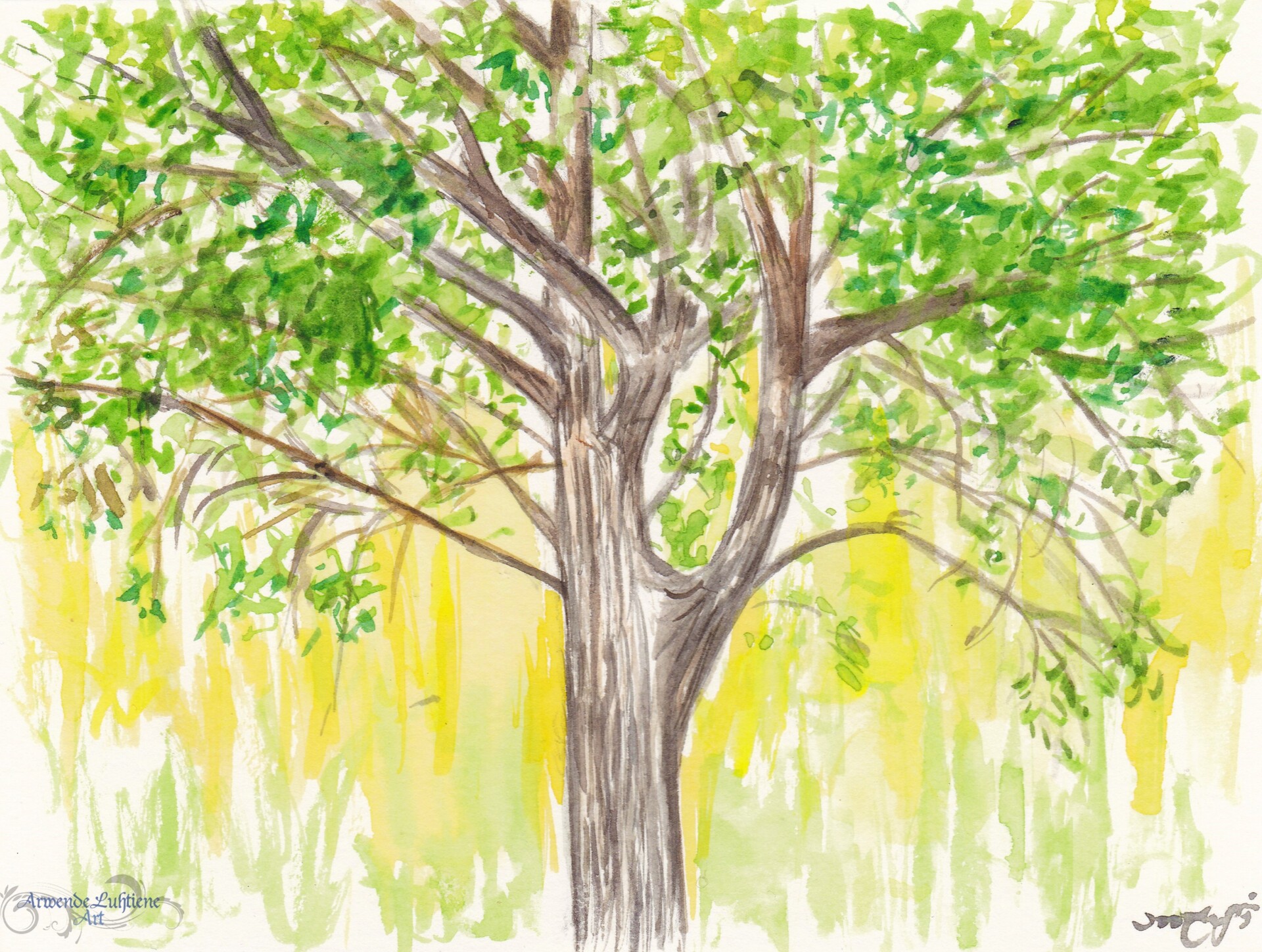 ArtStation - Ash tree