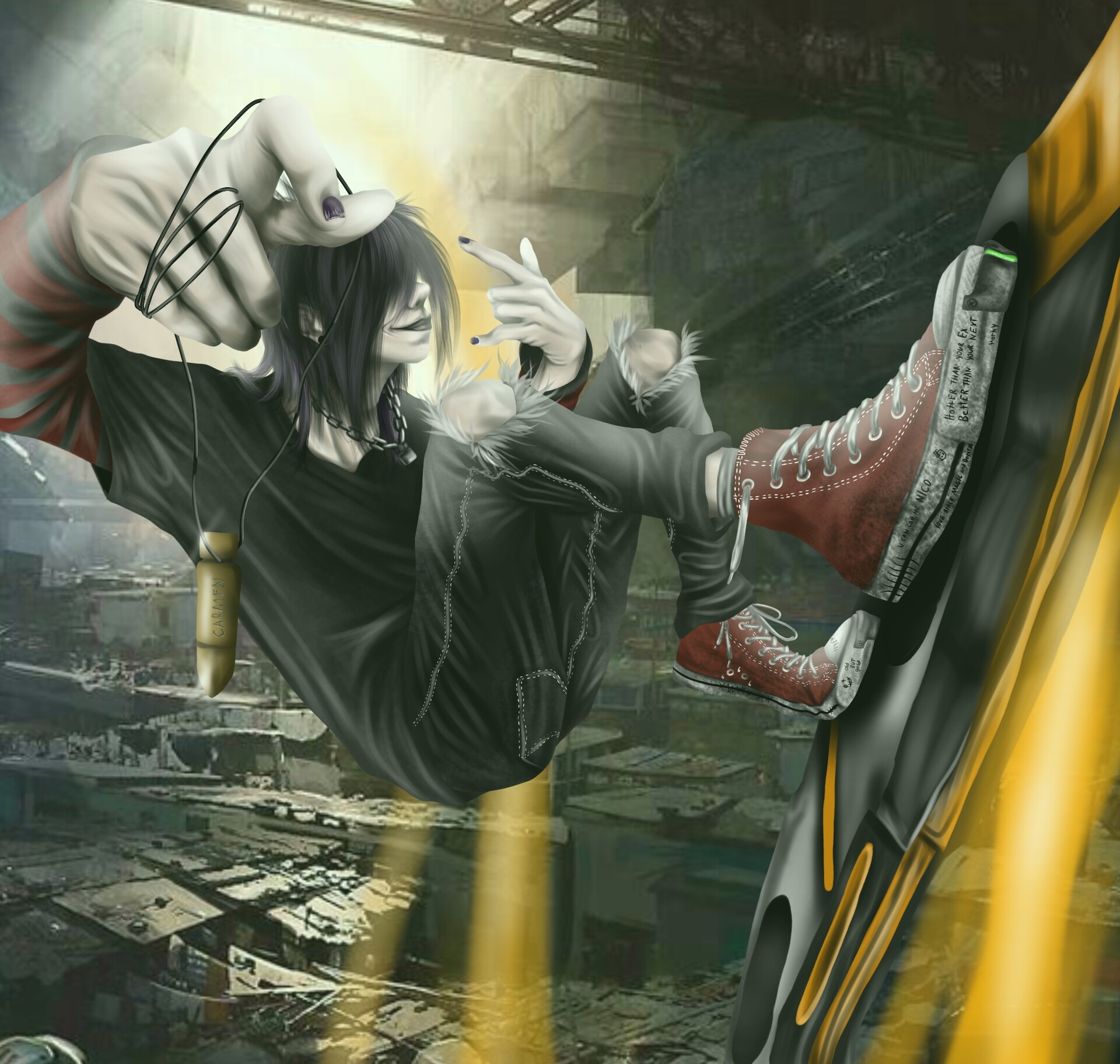 ArtStation - Nicholas Heffley - Sonic from Hyena Team (Prankster Nico ...