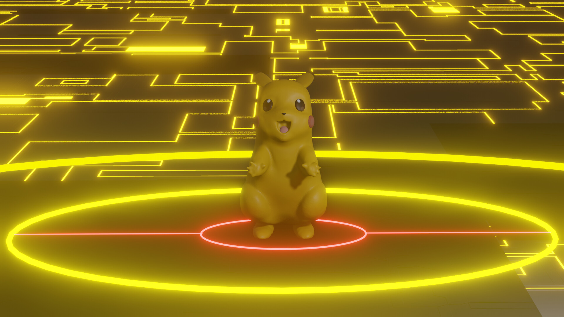 ArtStation - Pokemon 3D Model - Pikachu