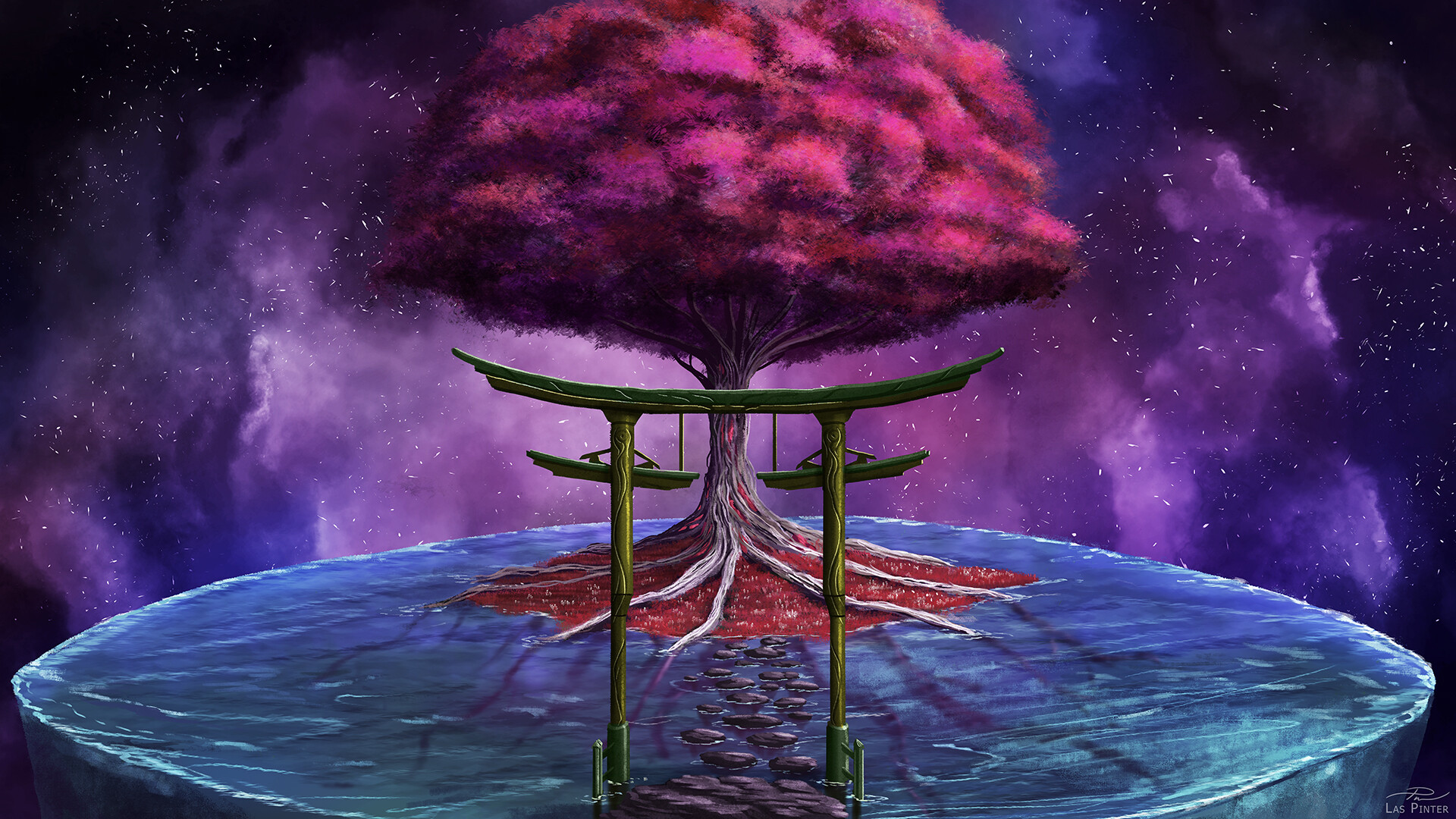 Water Roots by Laszlo Pinter (Las Pinter) : r/ImaginaryWorlds