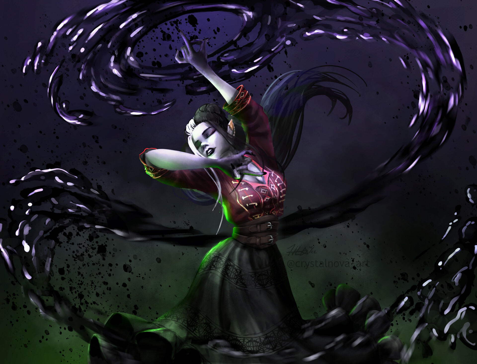 ArtStation - Laudna- La Danse Macabre