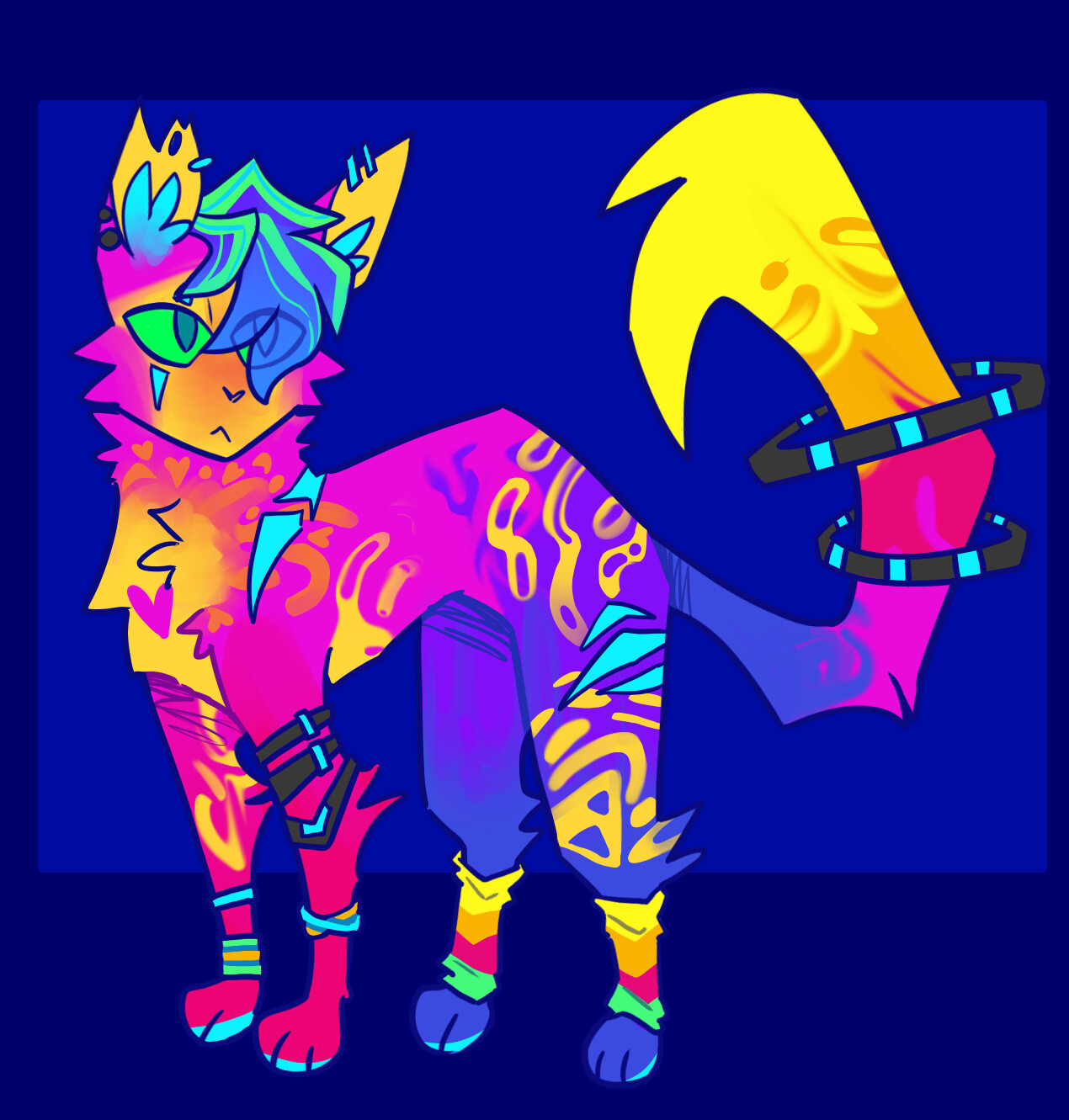 ArtStation - Sparkle Cat First Attempt