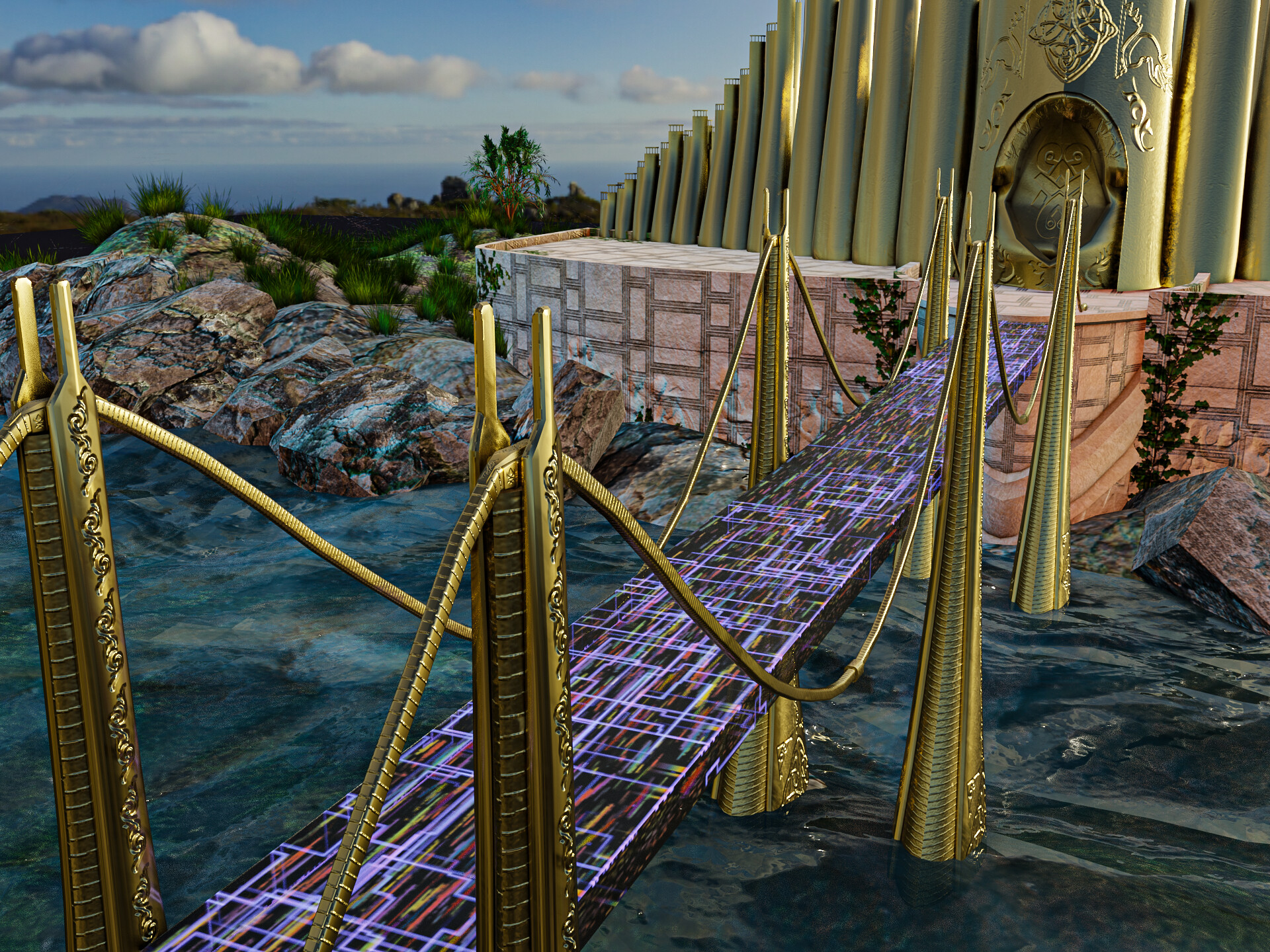 FATIH ORHAN - Asgard Royal Palace of Valaskjalf - Thor