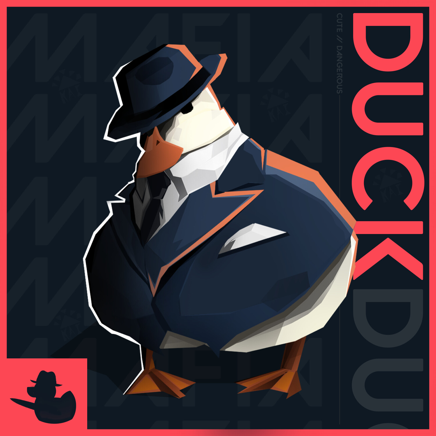 ArtStation - Valorant Style Mafia Duck