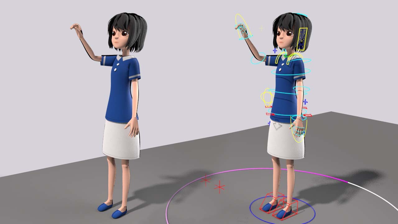 ArtStation - Rigging Ivy & Ivy's Mother - Animation PRESSURE