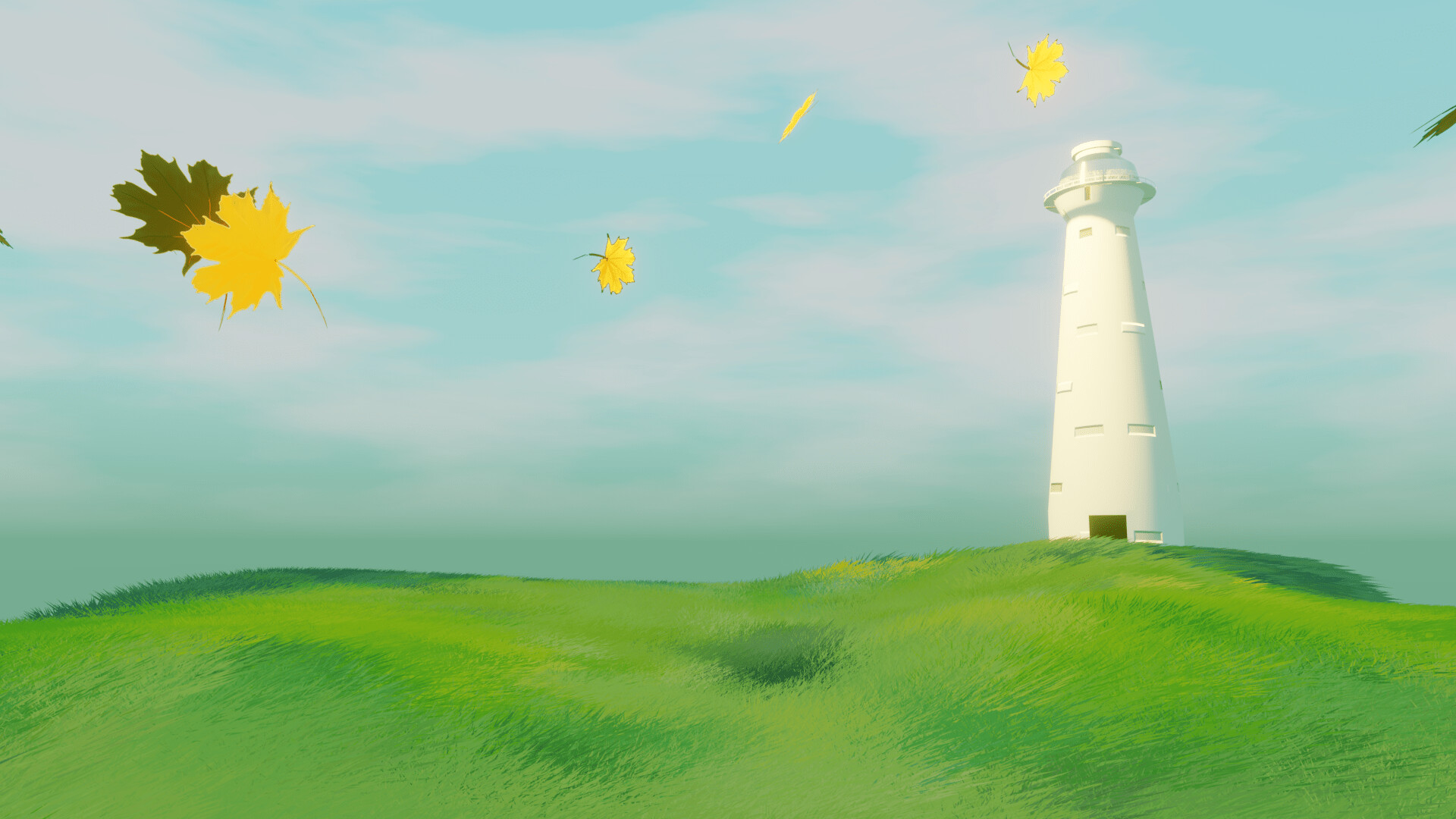 ArtStation - Peaceful Meadow