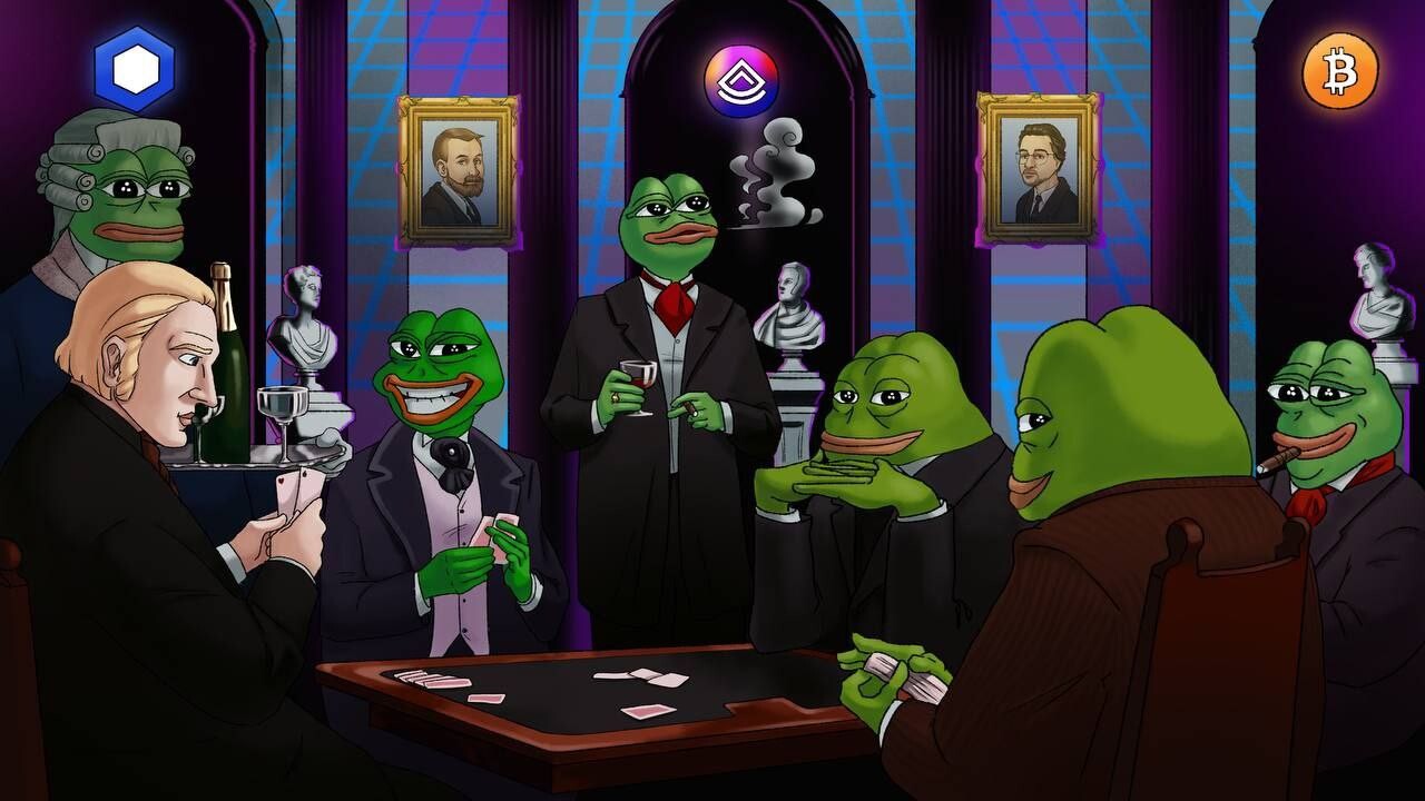 ArtStation - Pepe / Meme Illustration for Crypto NFT project