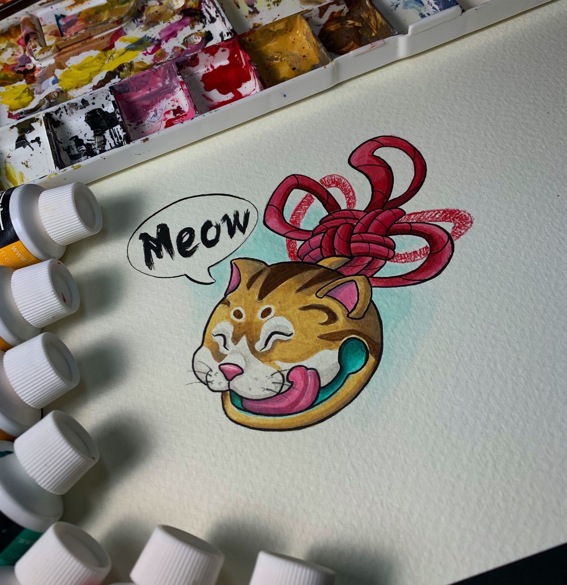 ArtStation - Cat bell