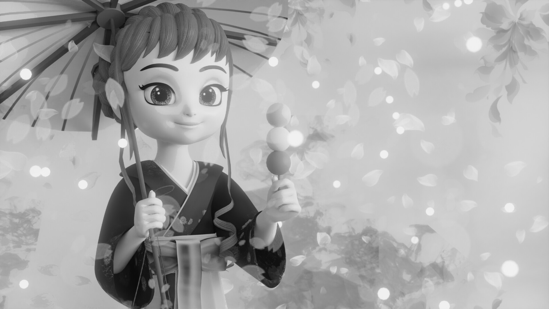 Jiten Awasthi - Kimono girl