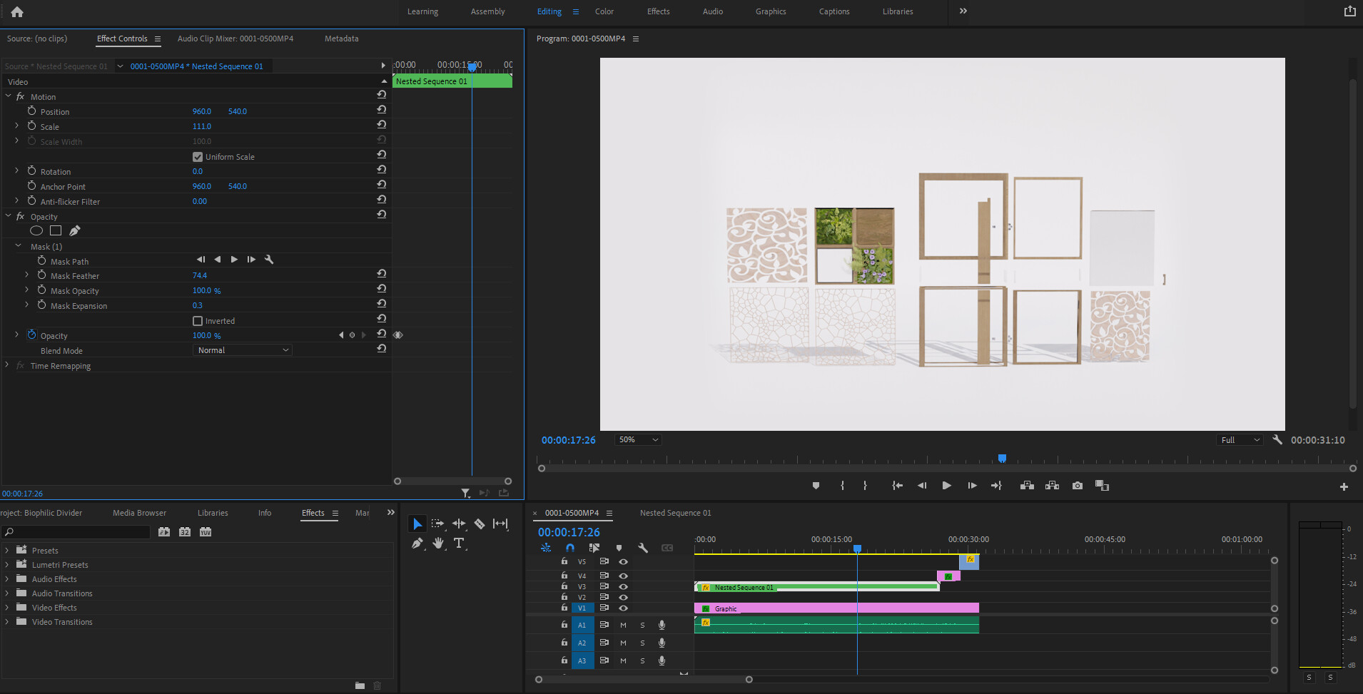 Nikita Sineiko - RSA | Biophilic Divider | Your workspace matters