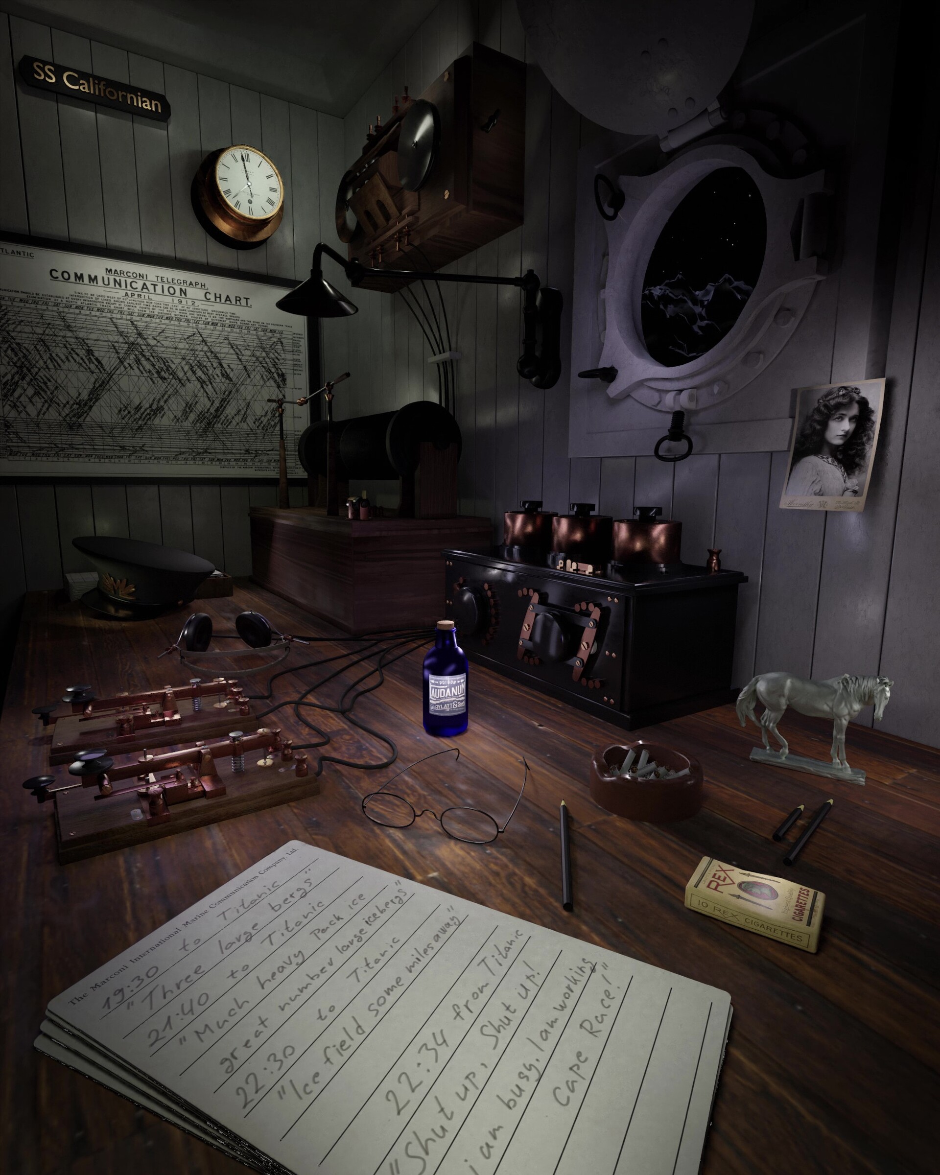 ArtStation - SS californian wireless operator