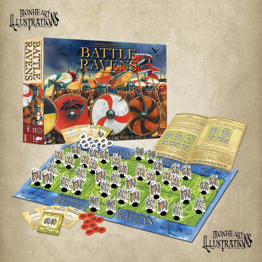 ArtStation - Battle Ravens boardgame