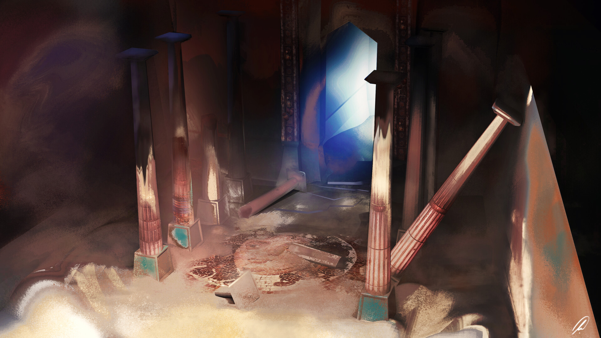 ArtStation - Ancient Hall