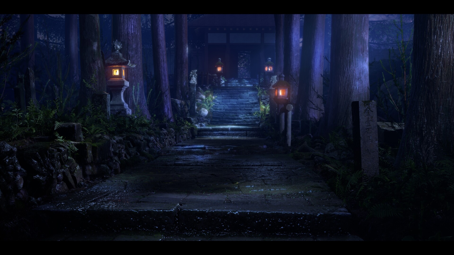 ArtStation - Forest night