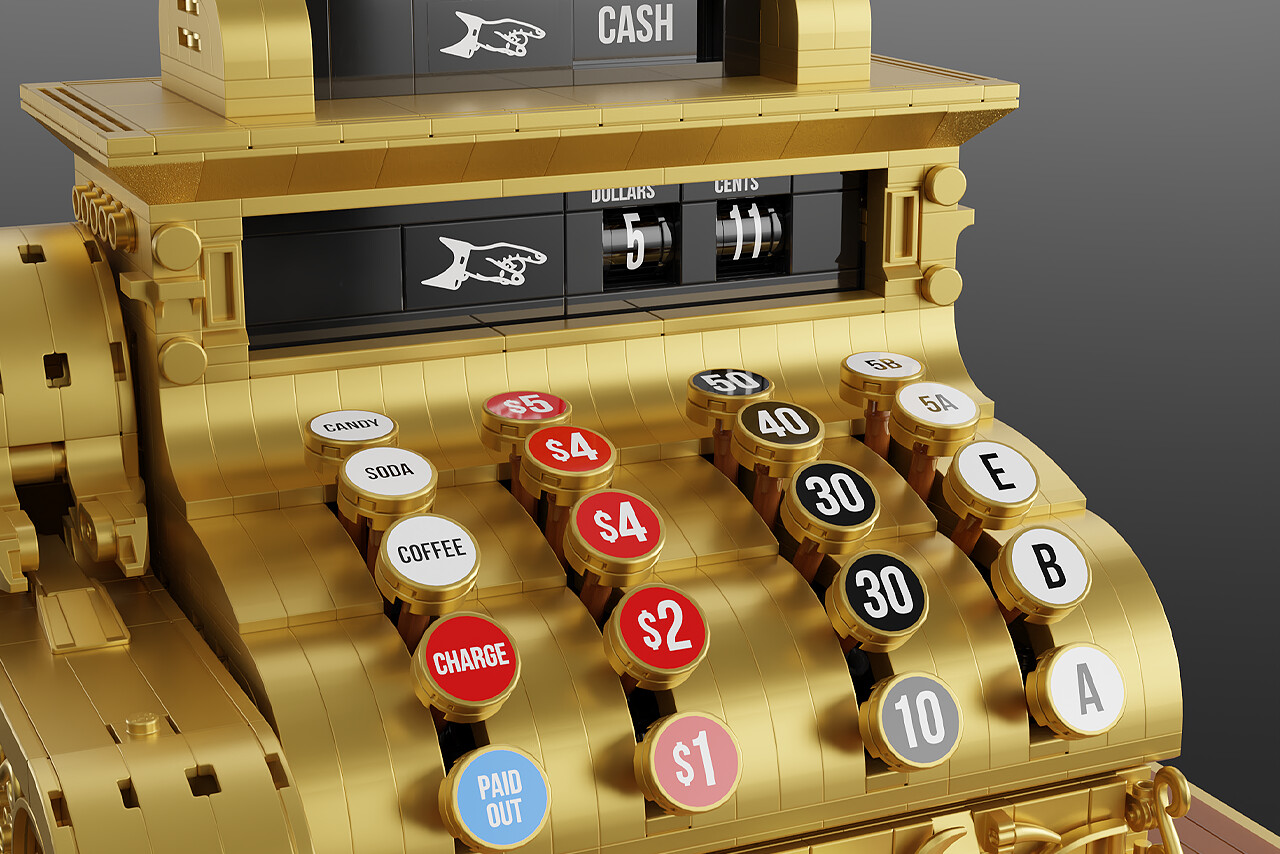 Mexx - LEGO "Antique Cash Register"